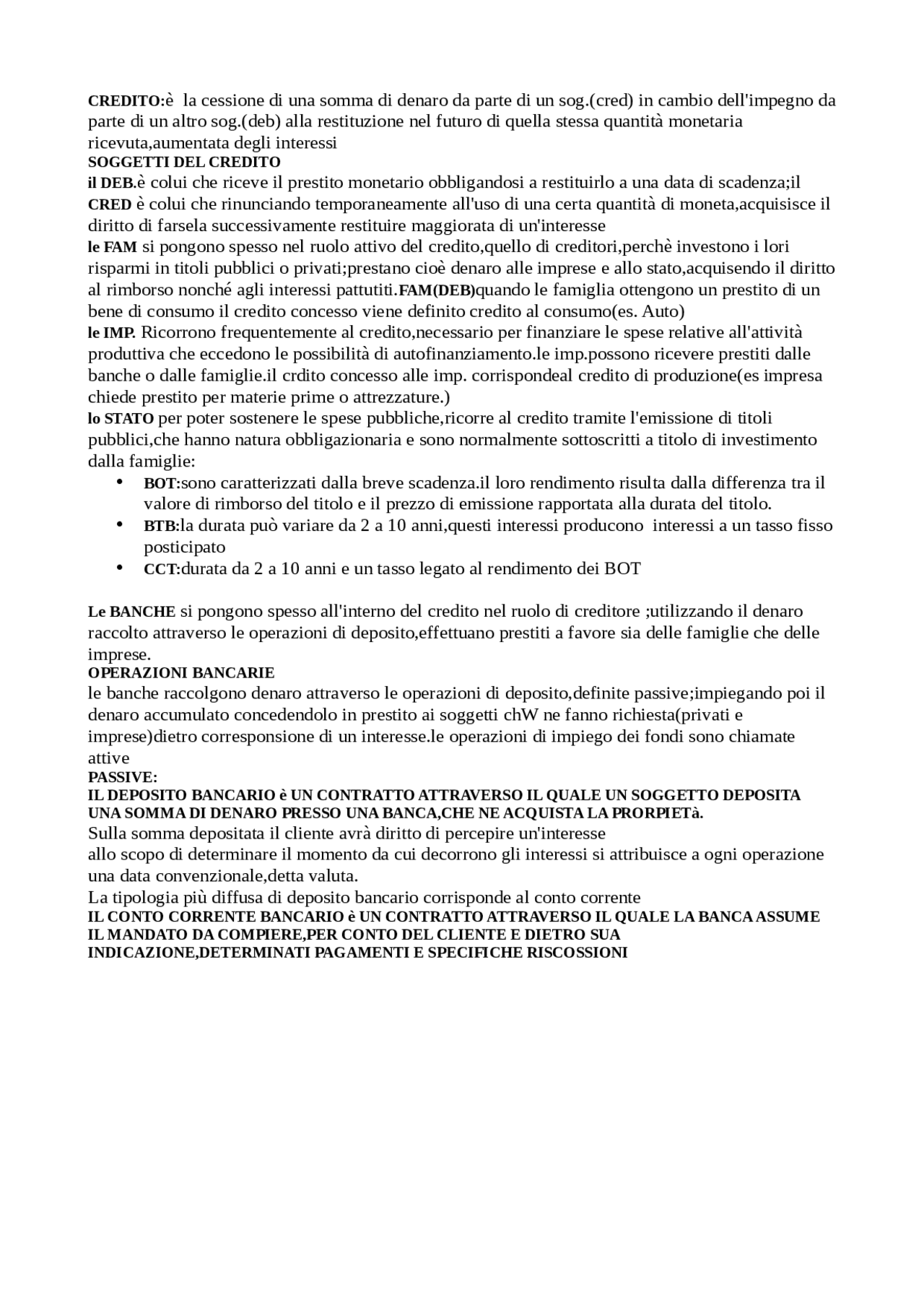 Riassunti Degli Appunti Di Diritto Per Verifica Fine Anno Docsity
