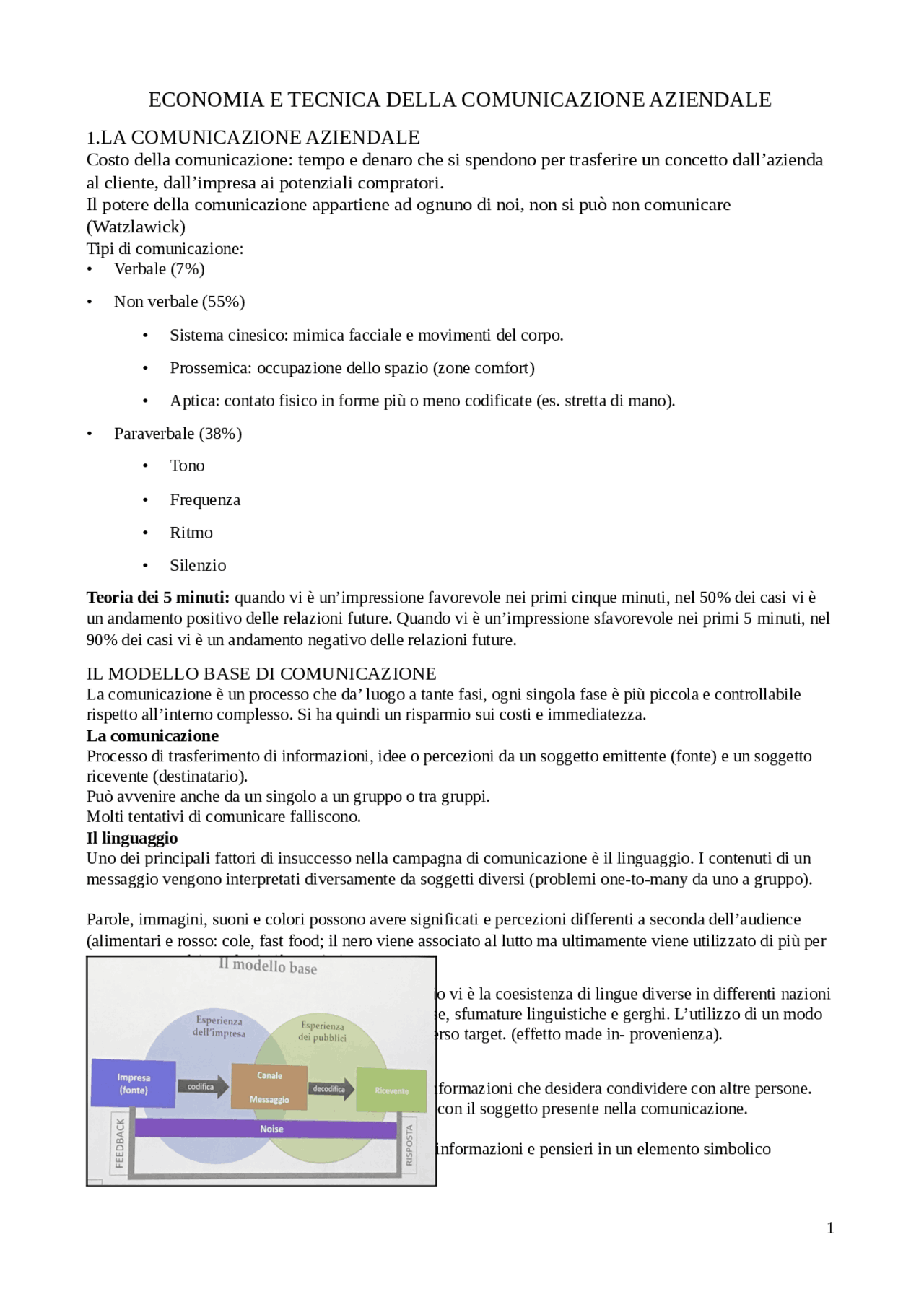 Comunicazione Unimib Docsity