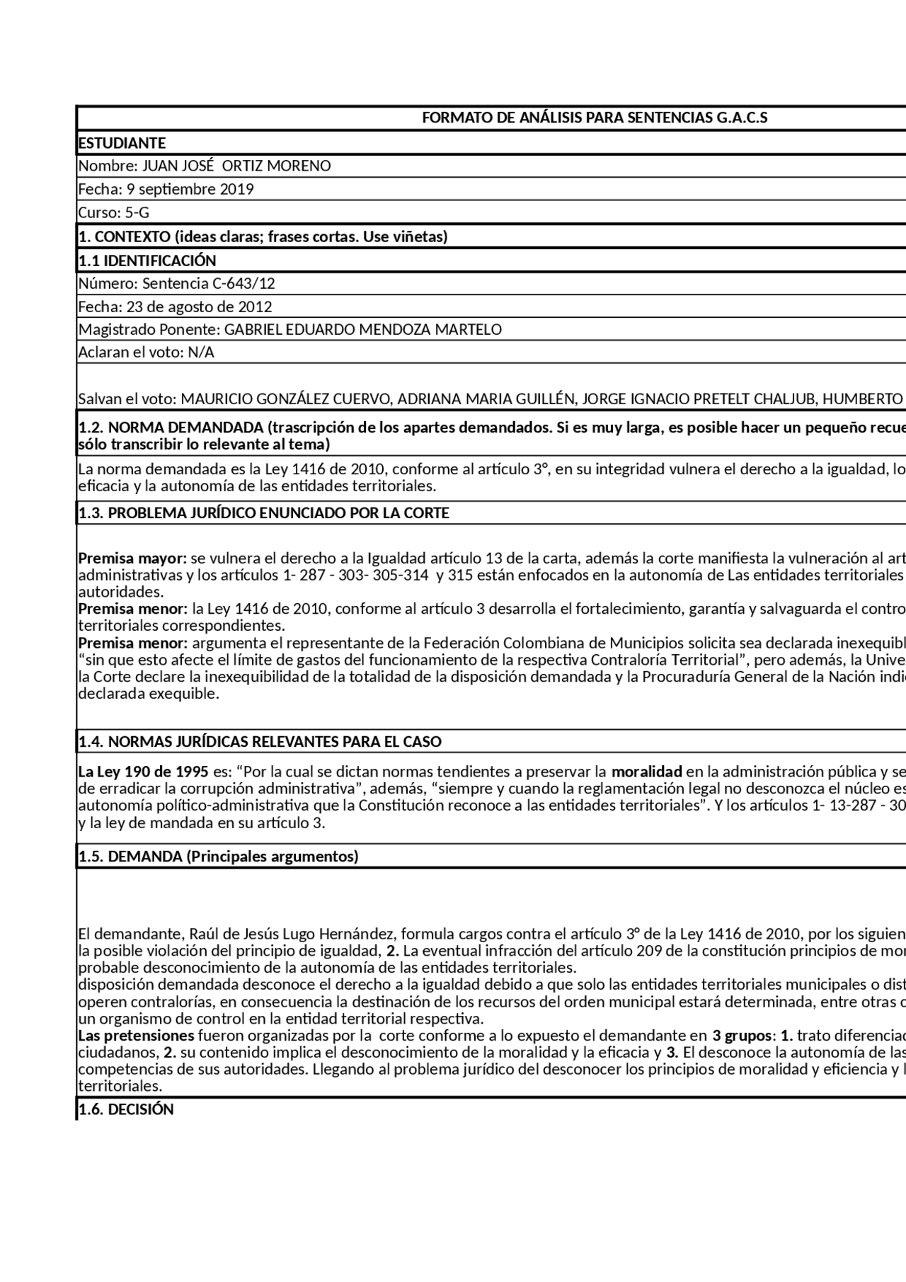 Análisis Jurisprudencia Docsity
