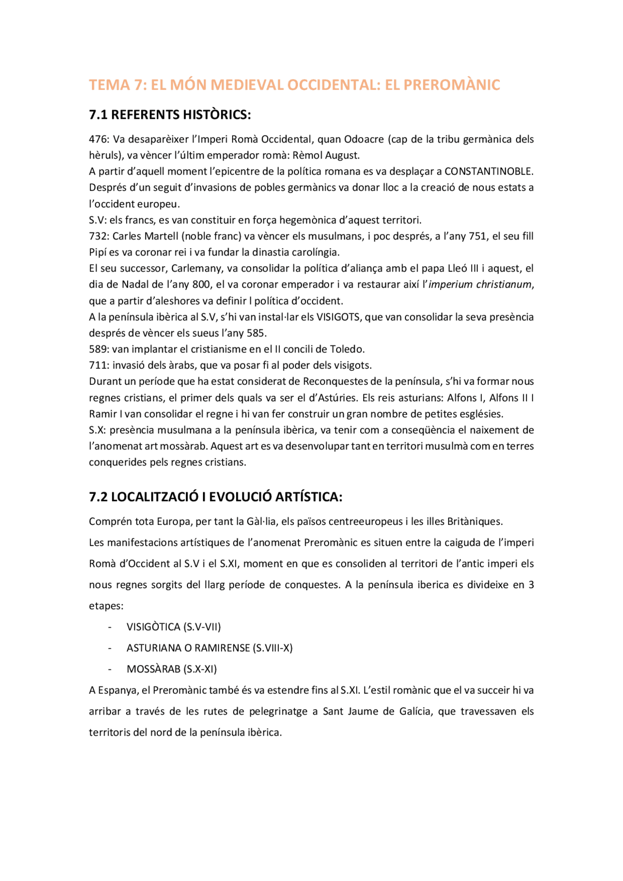 Apunts Fonaments De Les Arts 1r Batx Tema 7 Docsity