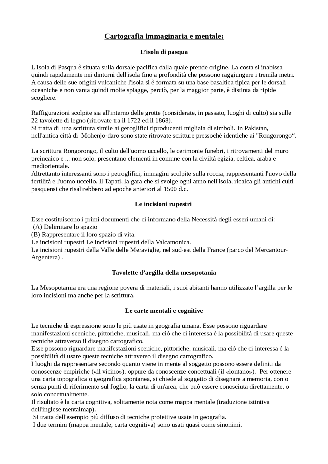 Slide Geografia Umana Docsity