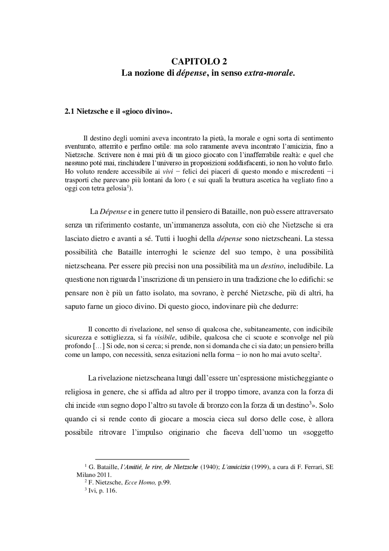 La nozione di dispendio in Georges Bataille - Docsity