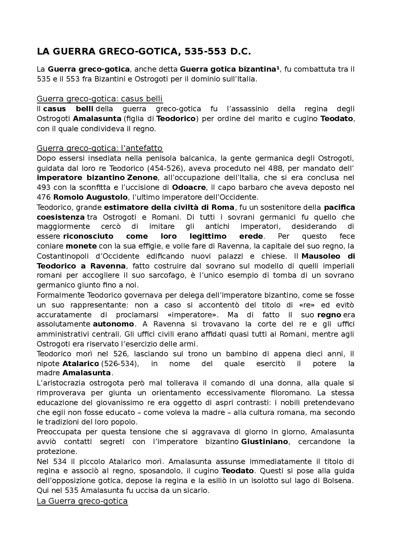 Approfondimenti Per Esame Docsity