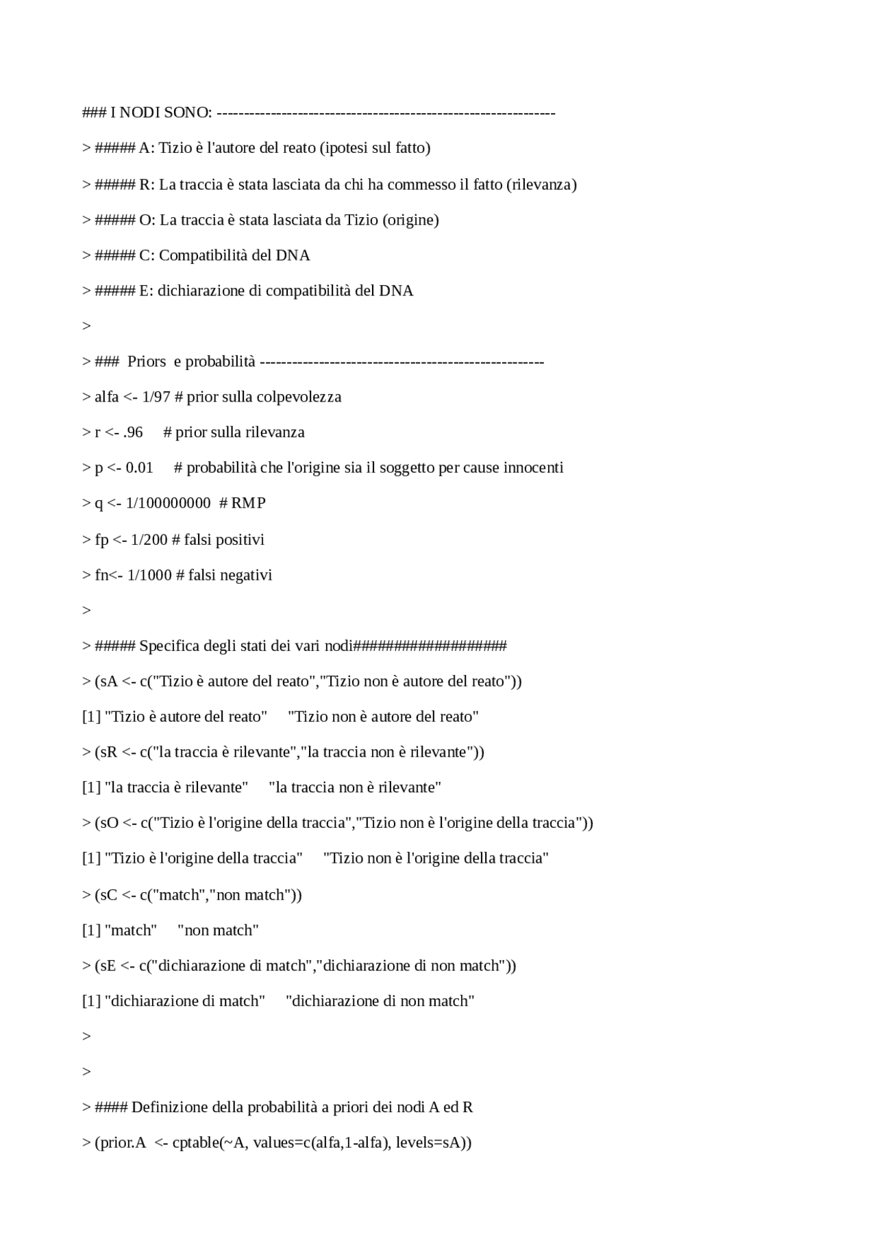 Esame Statistica Forense Docsity