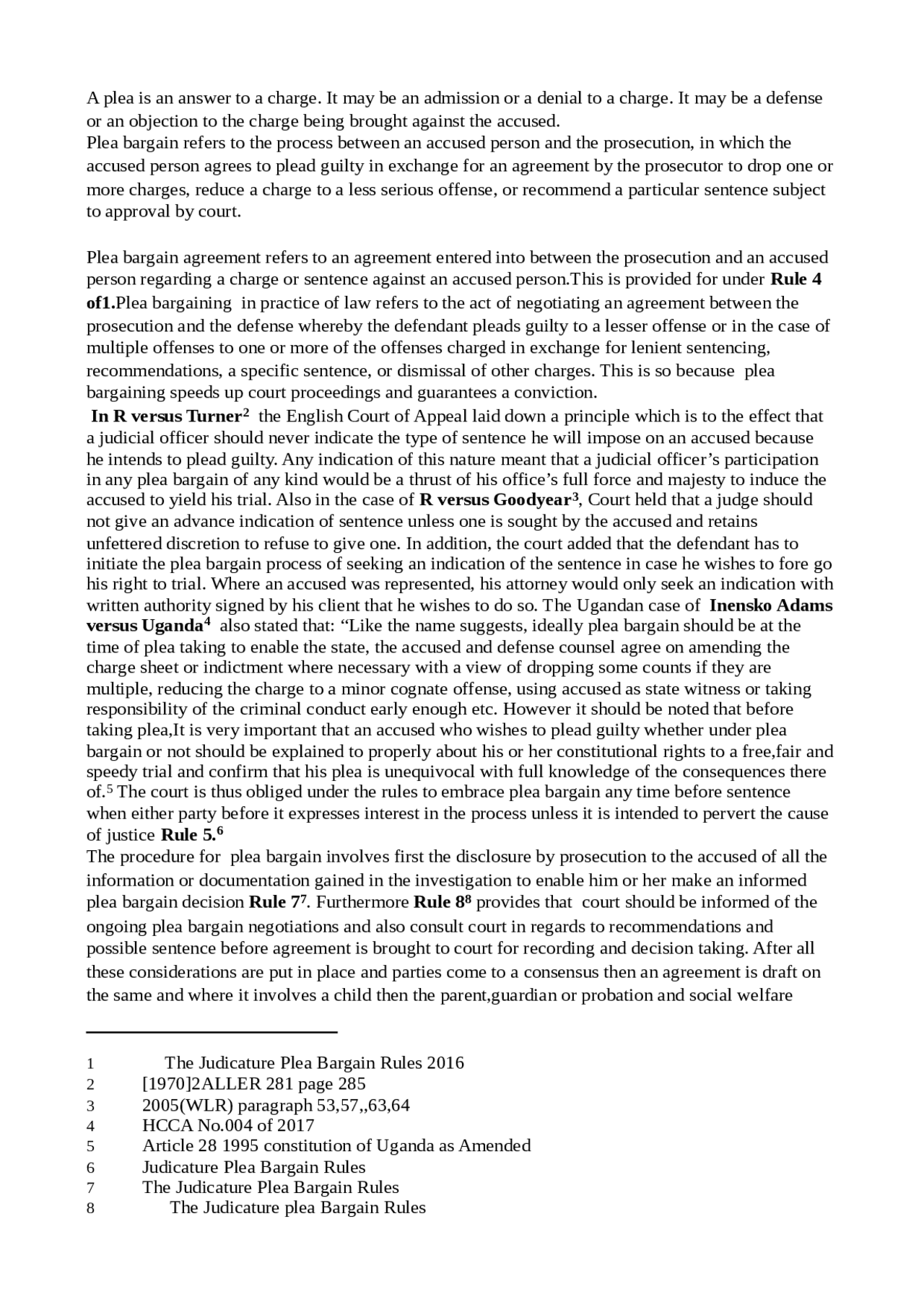 Labour Law In The Jurisprudence Of Our Country Uganda Docsity
