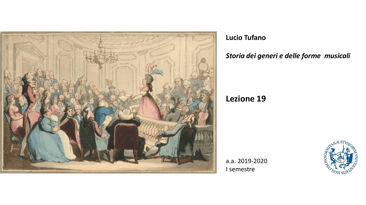 Storia Dei Generi E Delle Forme Musicali Docsity