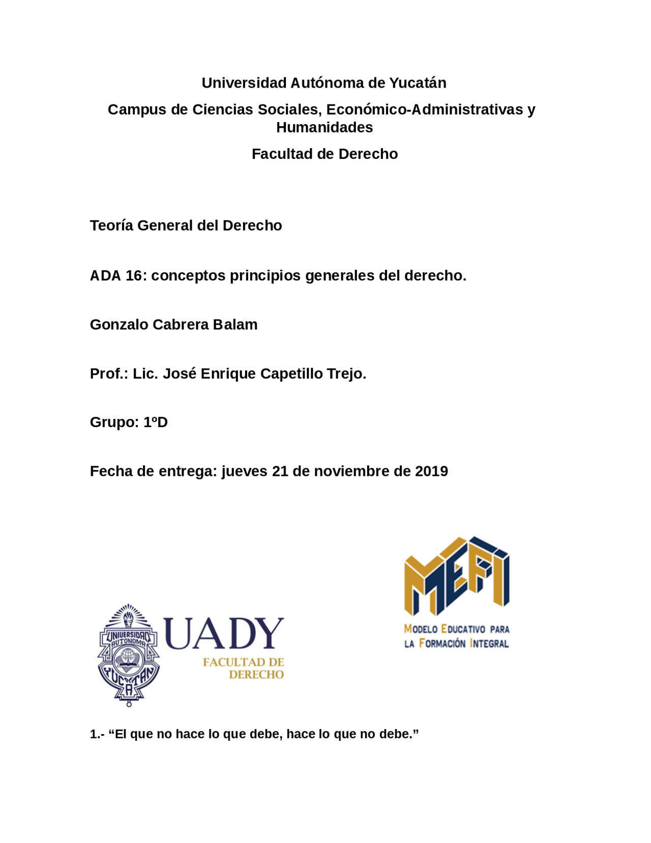 Principios De Derecho Apuntes De Derecho Común Docsity