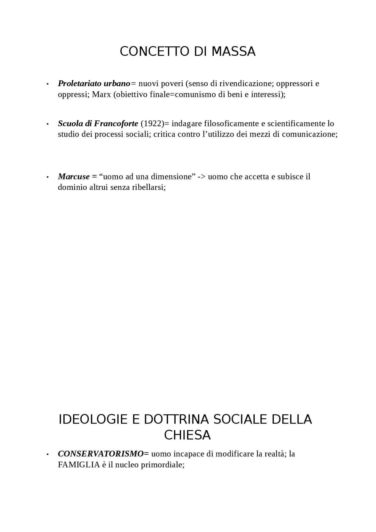 Storia Contemporanea Docsity