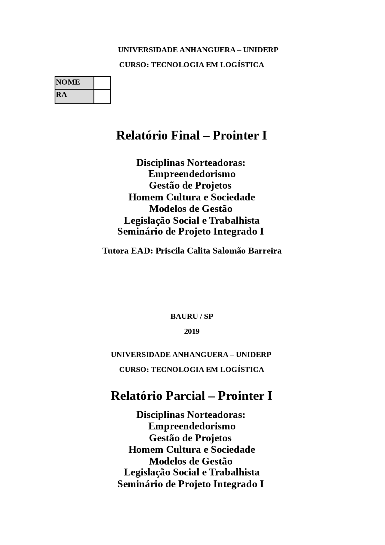 Tecnologia Em LogÍstica Docsity