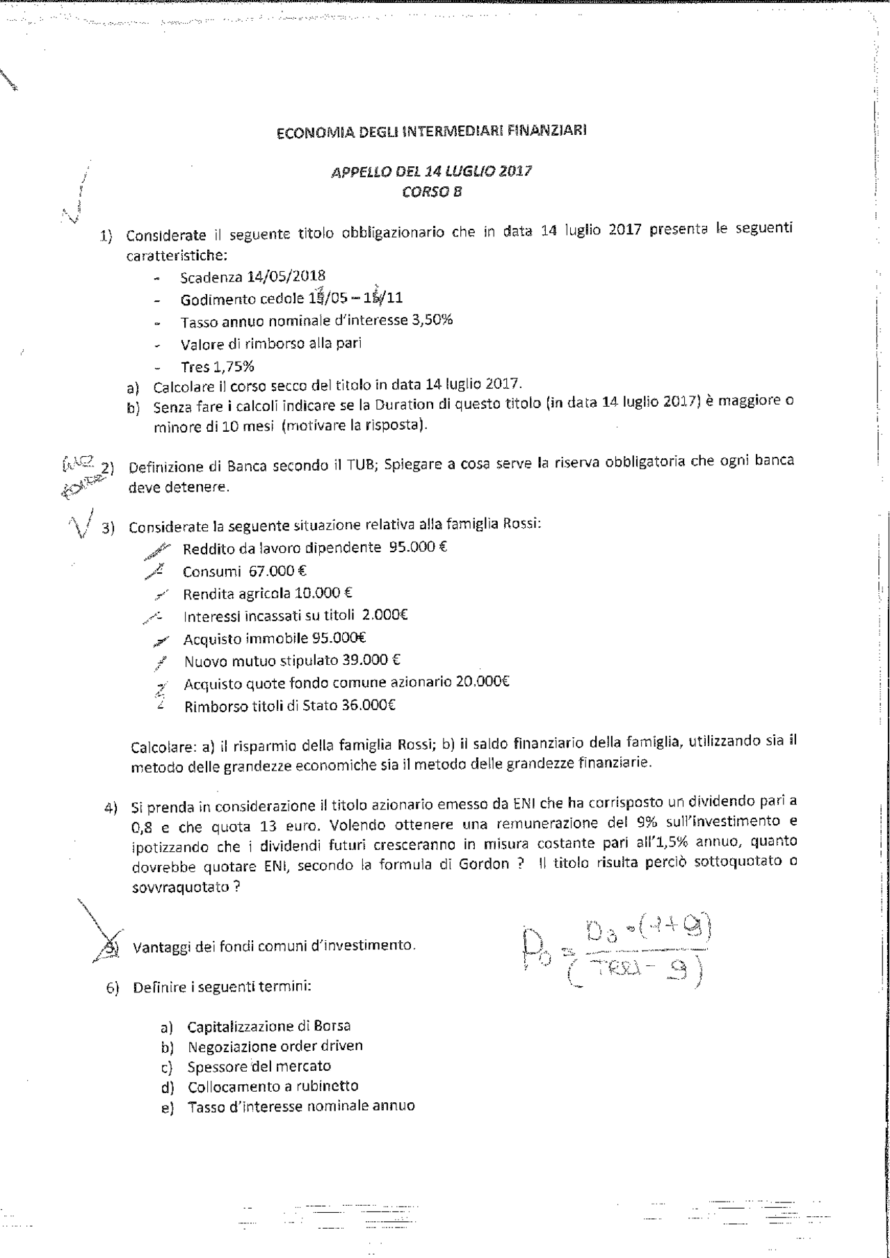 Temidesame Svolti Intermediari Finanziari Prof Pia Docsity
