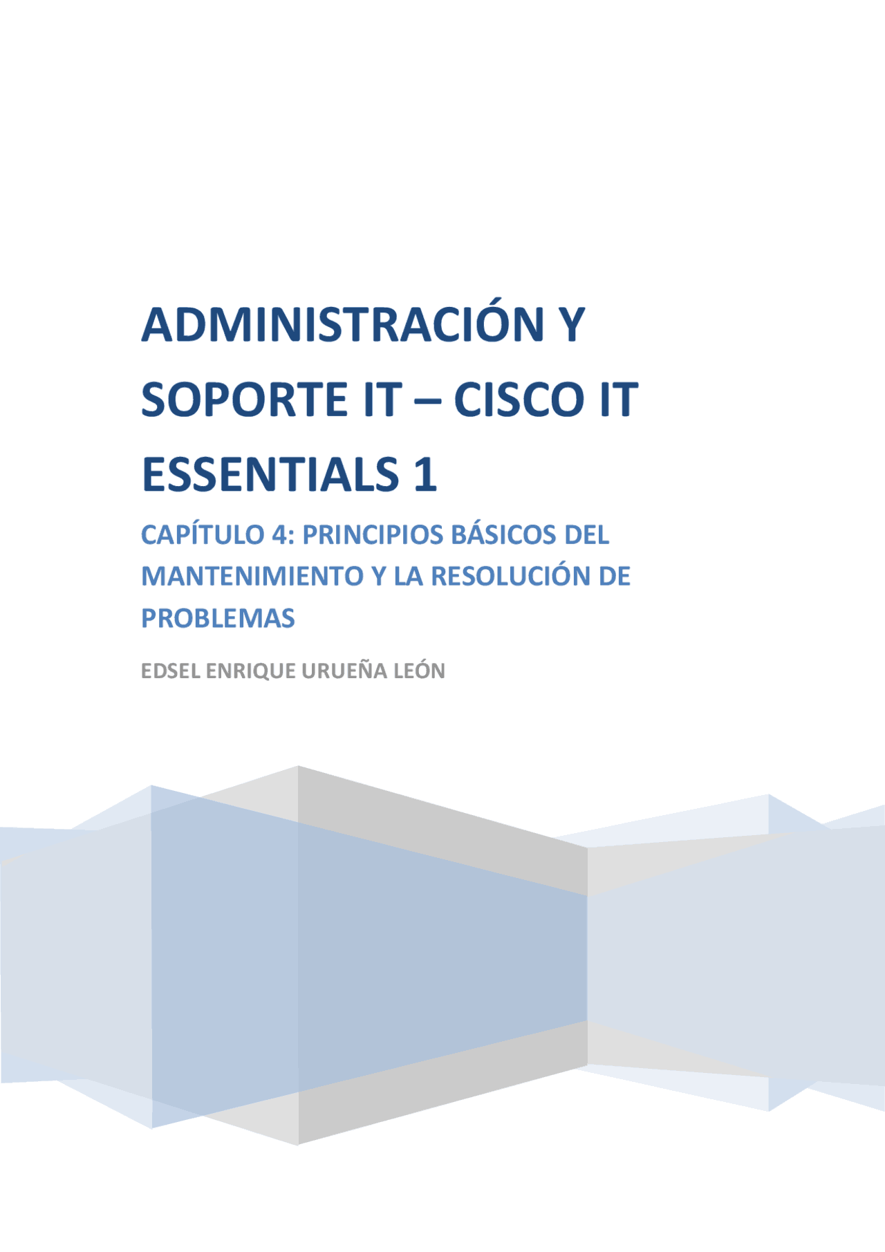 Curso Cisco Para Administracion De Redes 4 Docsity