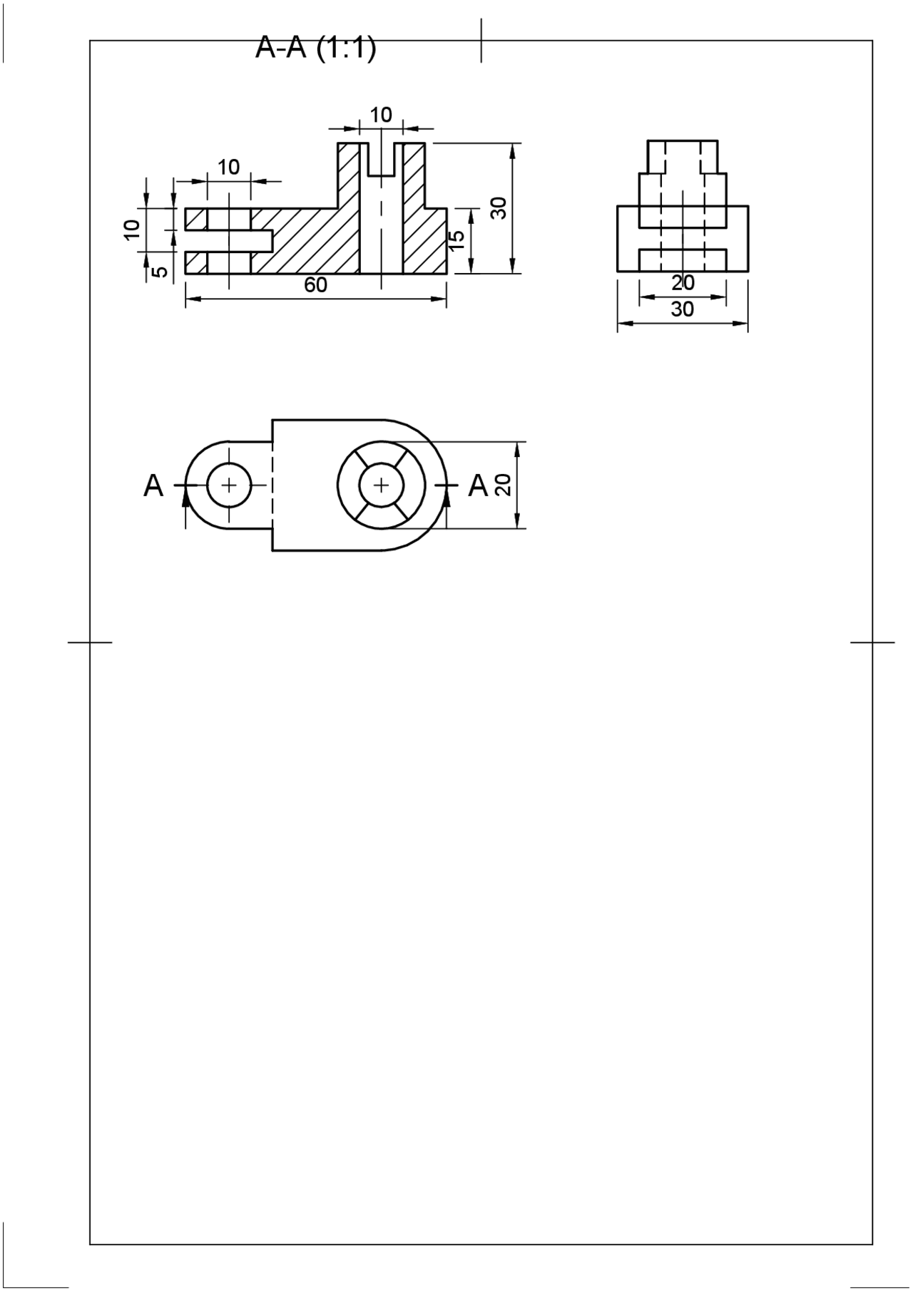 Exercícios De Desenho Técnico Cotas Mancais E Vistas Docsity