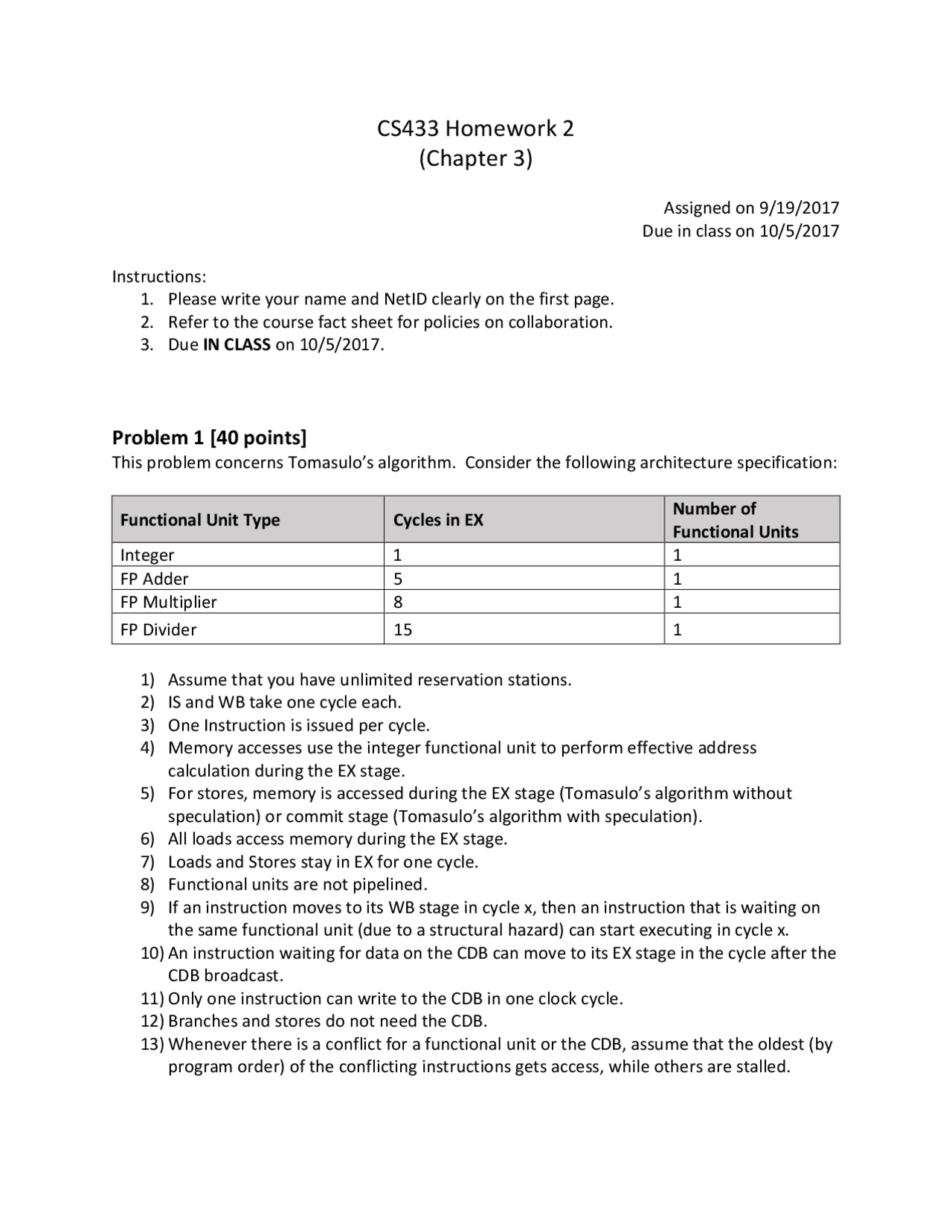 Assignment Solution Docsity