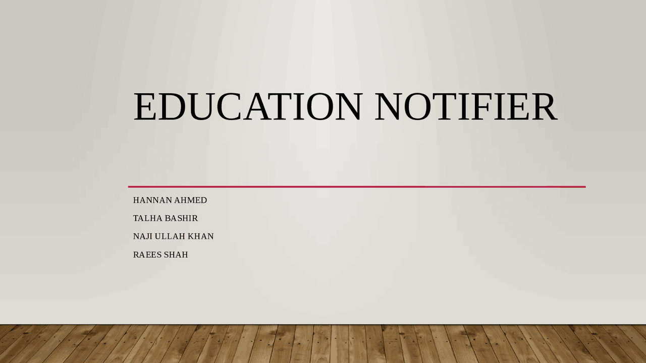 Real Time Machine That is educational notifier - Docsity