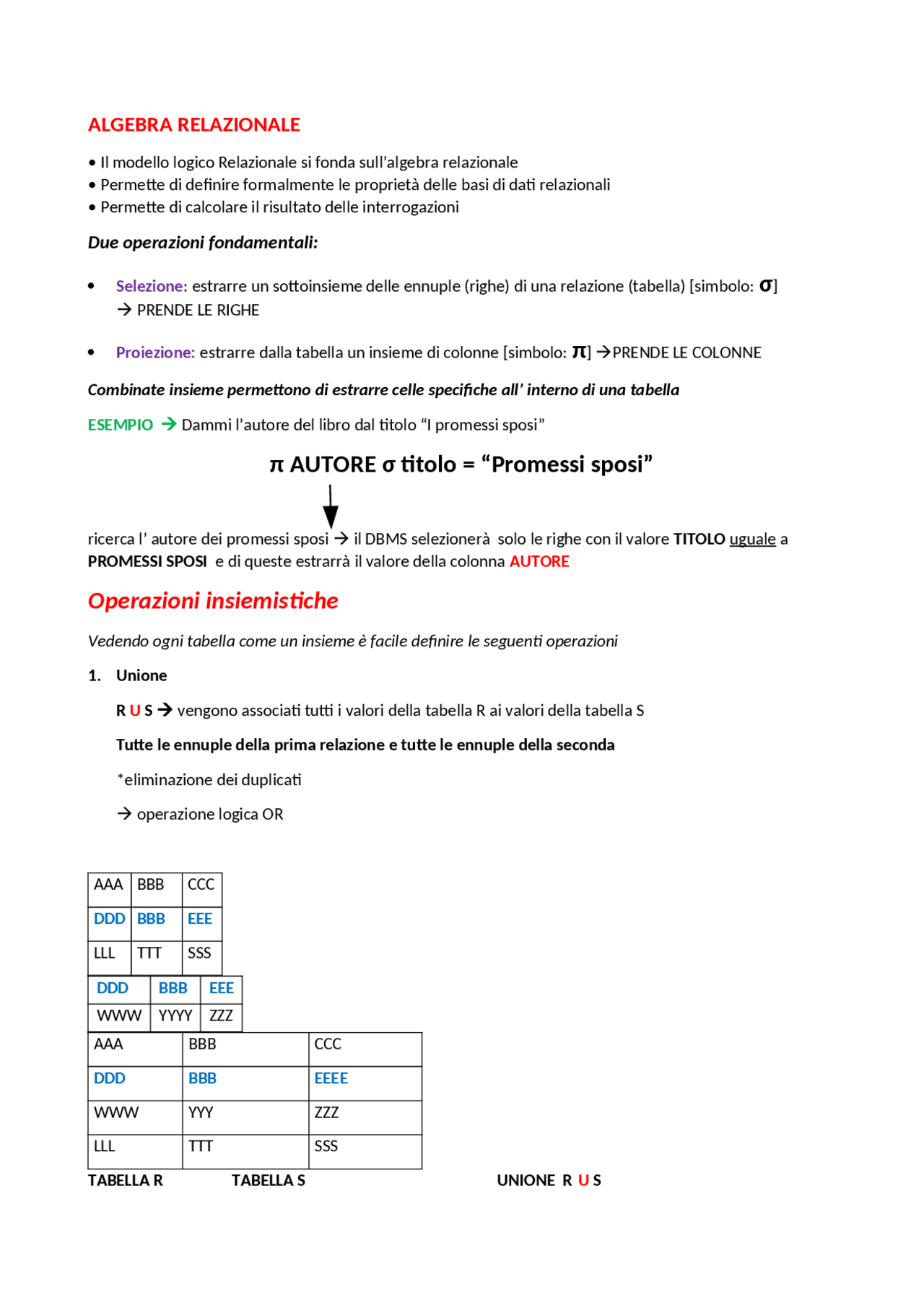 Informatica Database Docsity