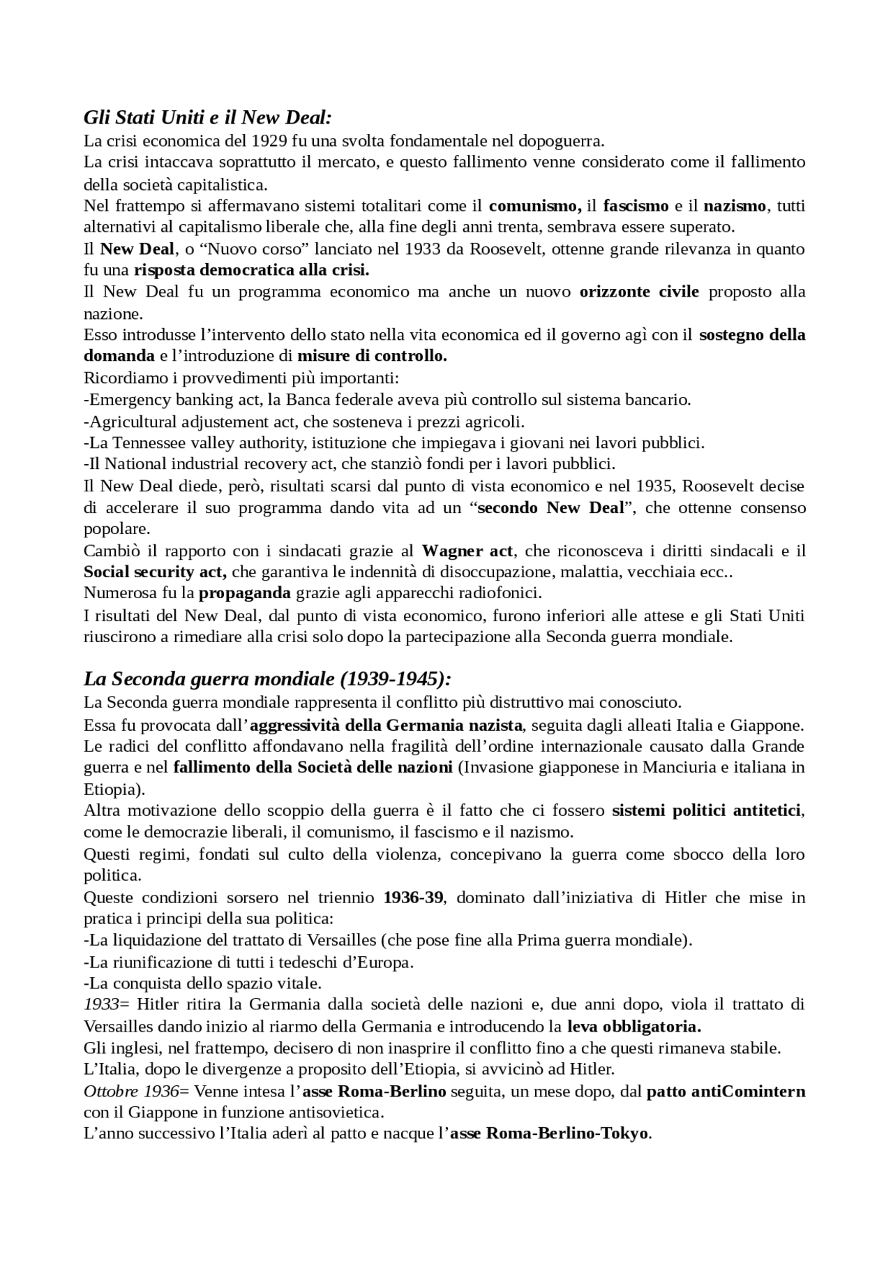 Riassunti Storia Moderna Docsity