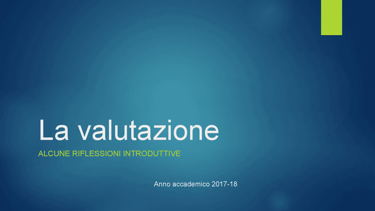 Concetti Introduttivi Pedagogia Sperimentale Unipd Docsity