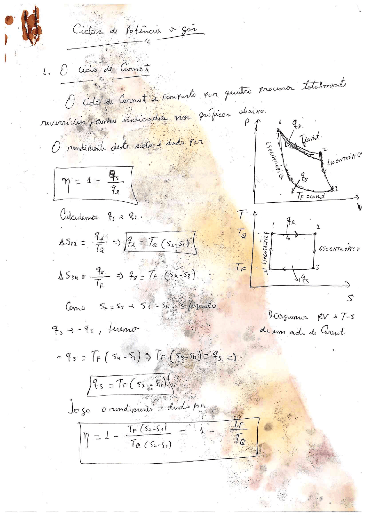 Lista De Exercícios Termodinâmica Exercícios Termodinâmica Docsity