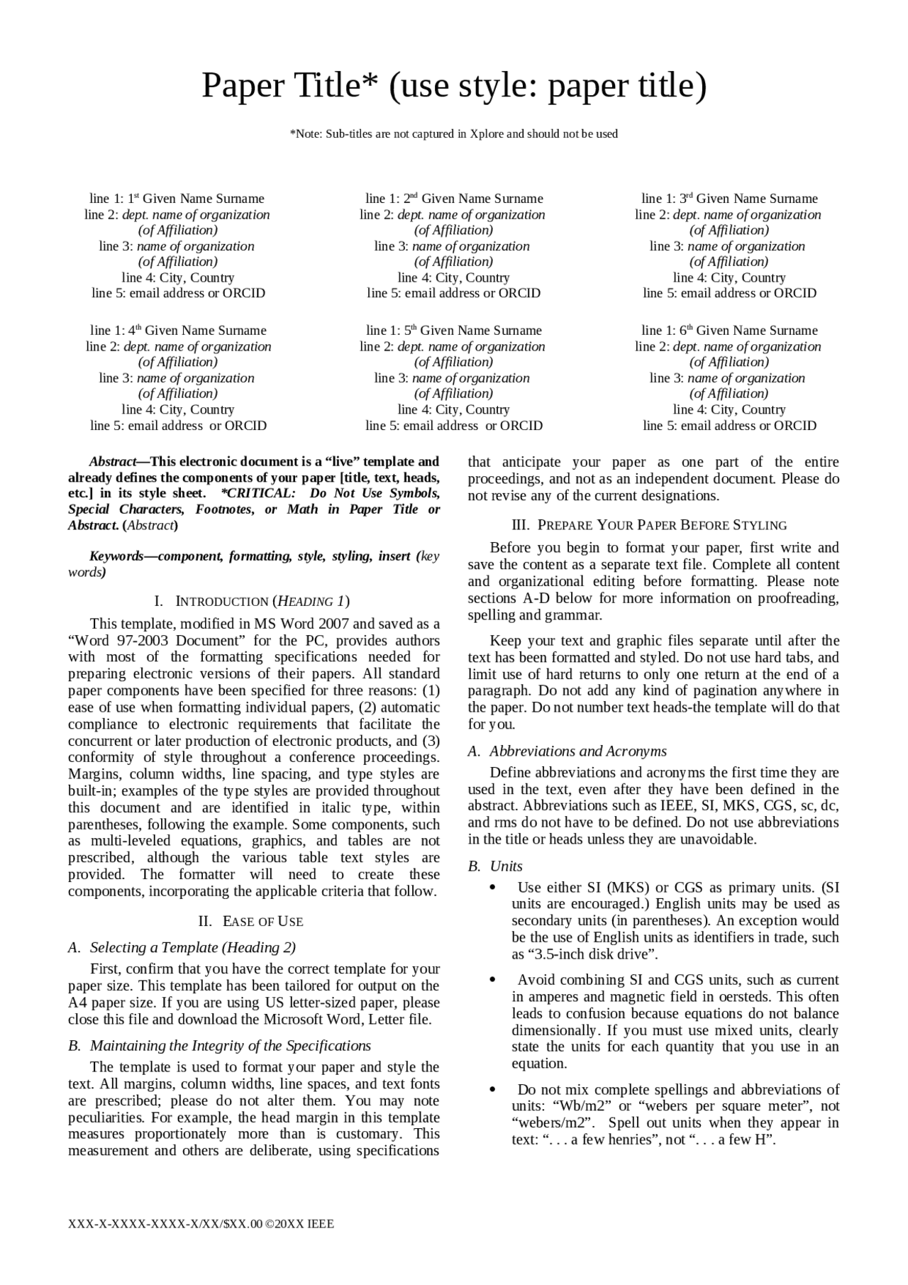 Ieee Report Format Latex y Fucking Images Gambaran