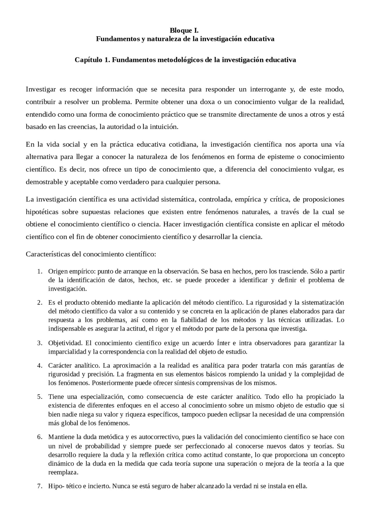 Tema 1 Metodología Massimo Docsity