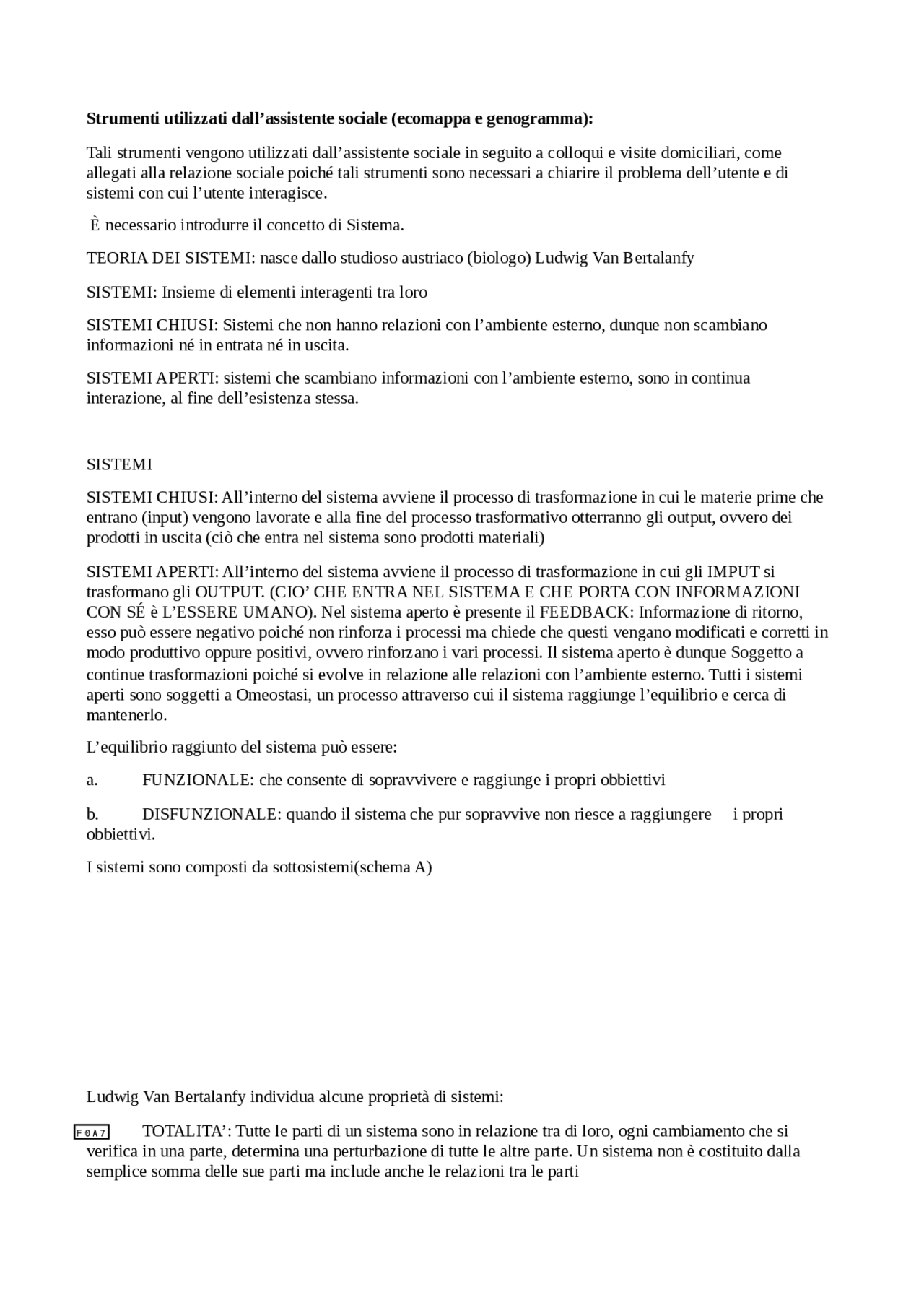 Gli Strumenti Di Servizio Sociale Docsity