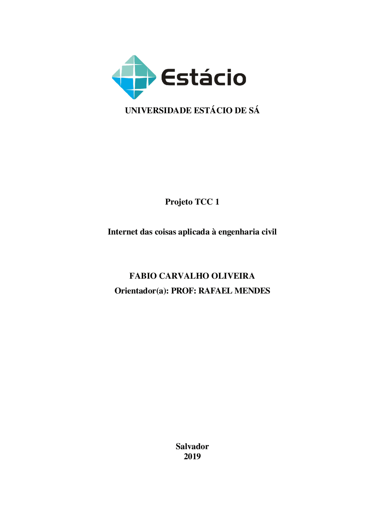 Projeto Tcc Internet Das Coisas Teses Tcc Gestão De Projeto Docsity