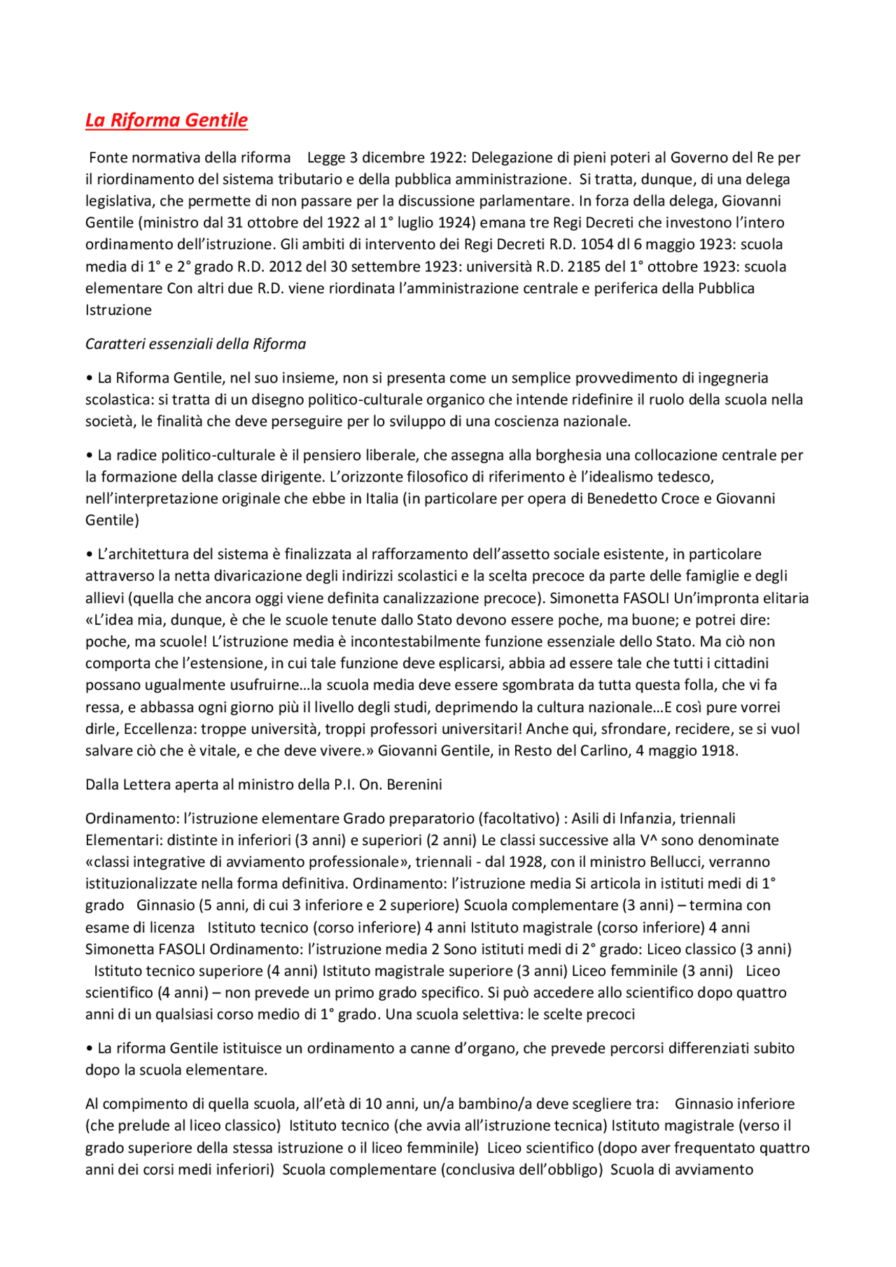 Metodologia Appunti Docsity