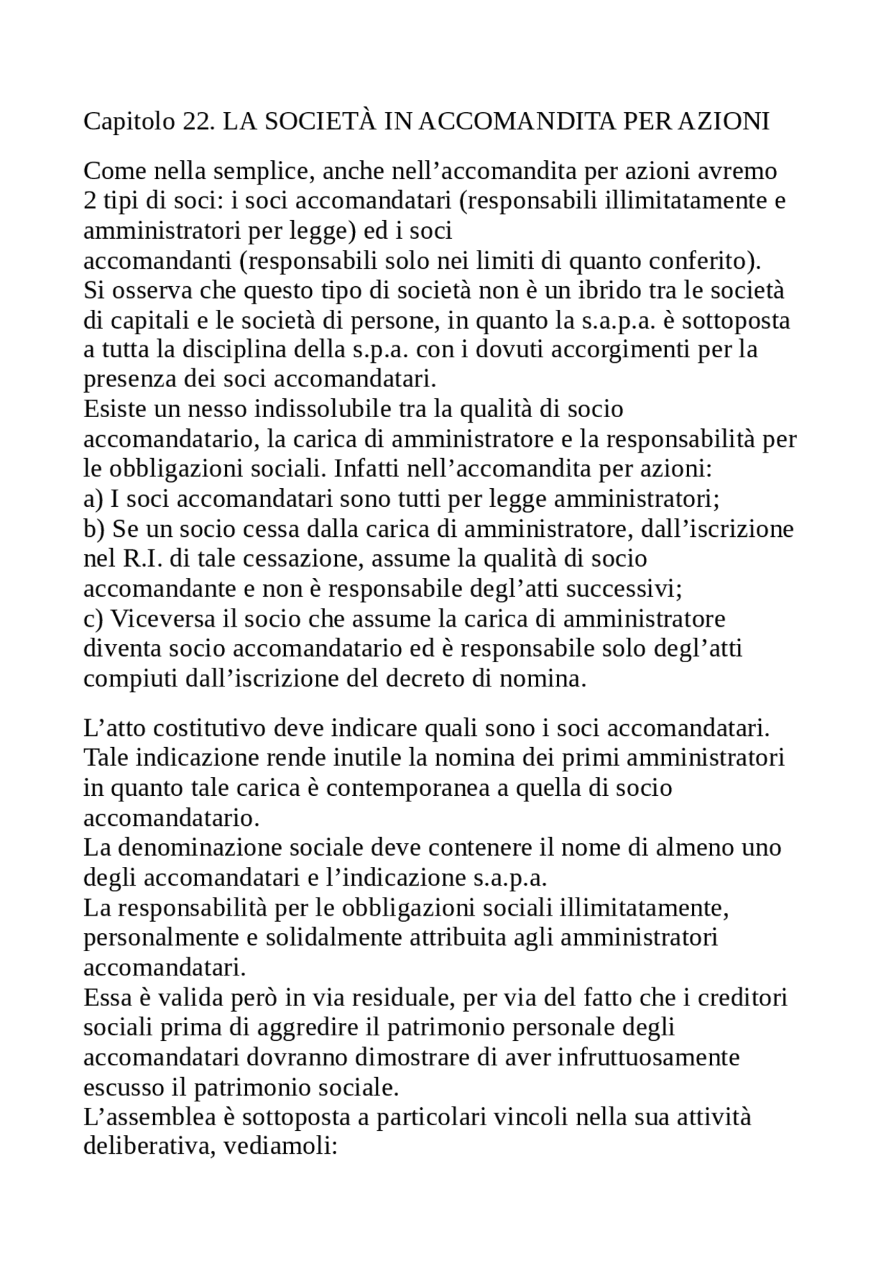Riassunto Commerciale Docsity