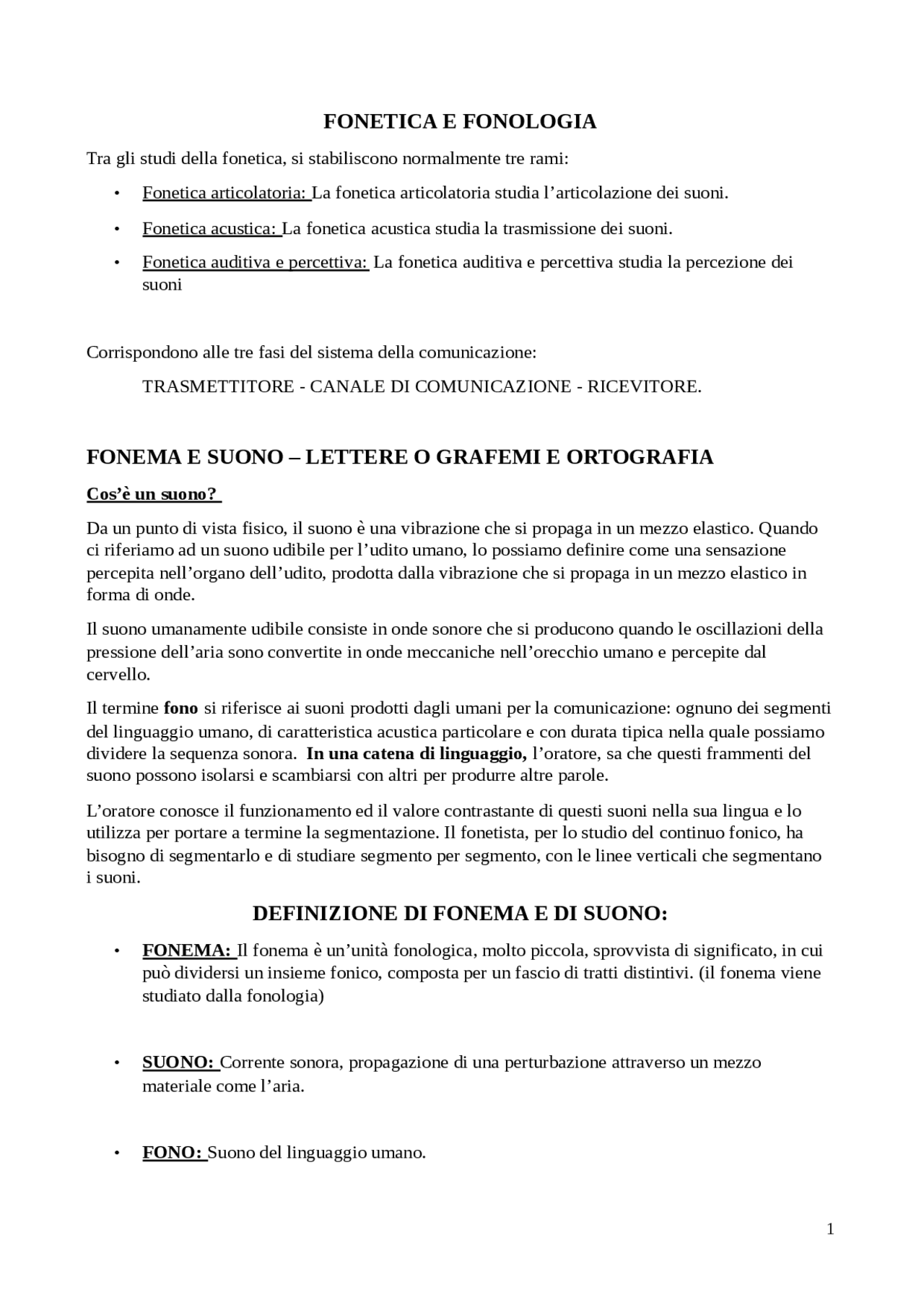 Modulo Teorico Lingua Spagnola 1 Sintesi Del Corso Di Lingua Spagnola