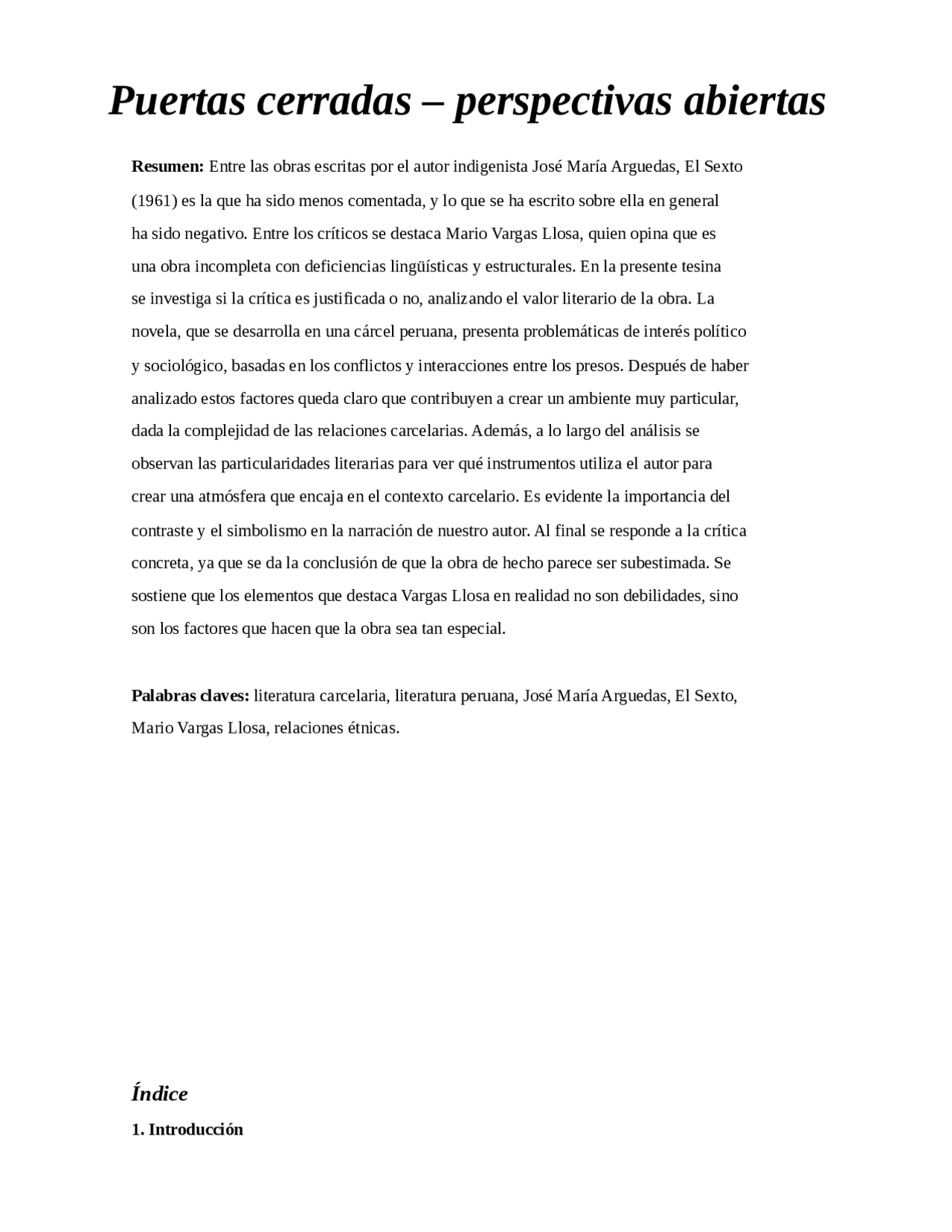 Ensayo Sobre El Sexto Monografías Ensayos De Filosofía Docsity