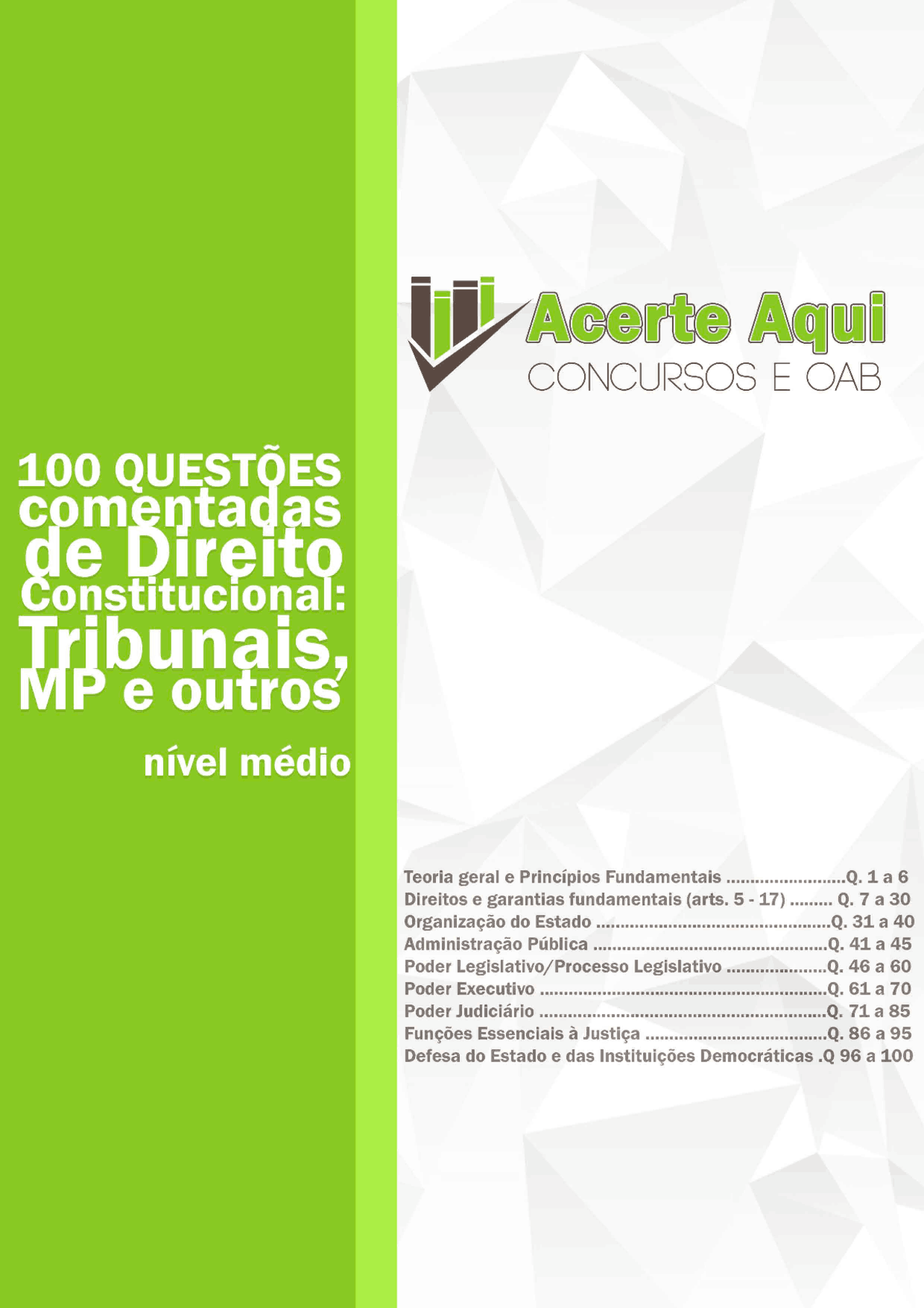 Questões De Direito Constitucional Docsity