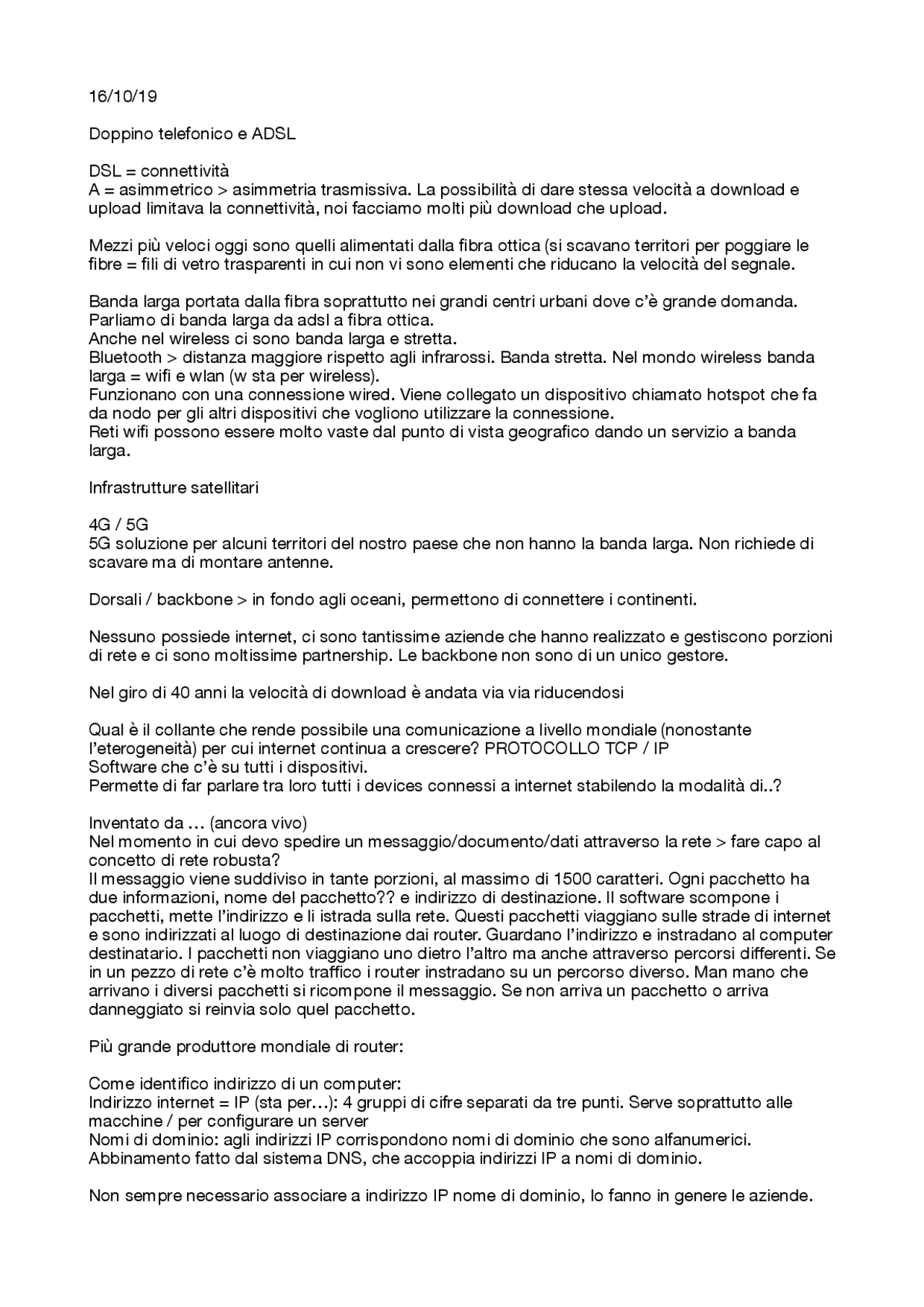 Informatica Anita Longo Docsity