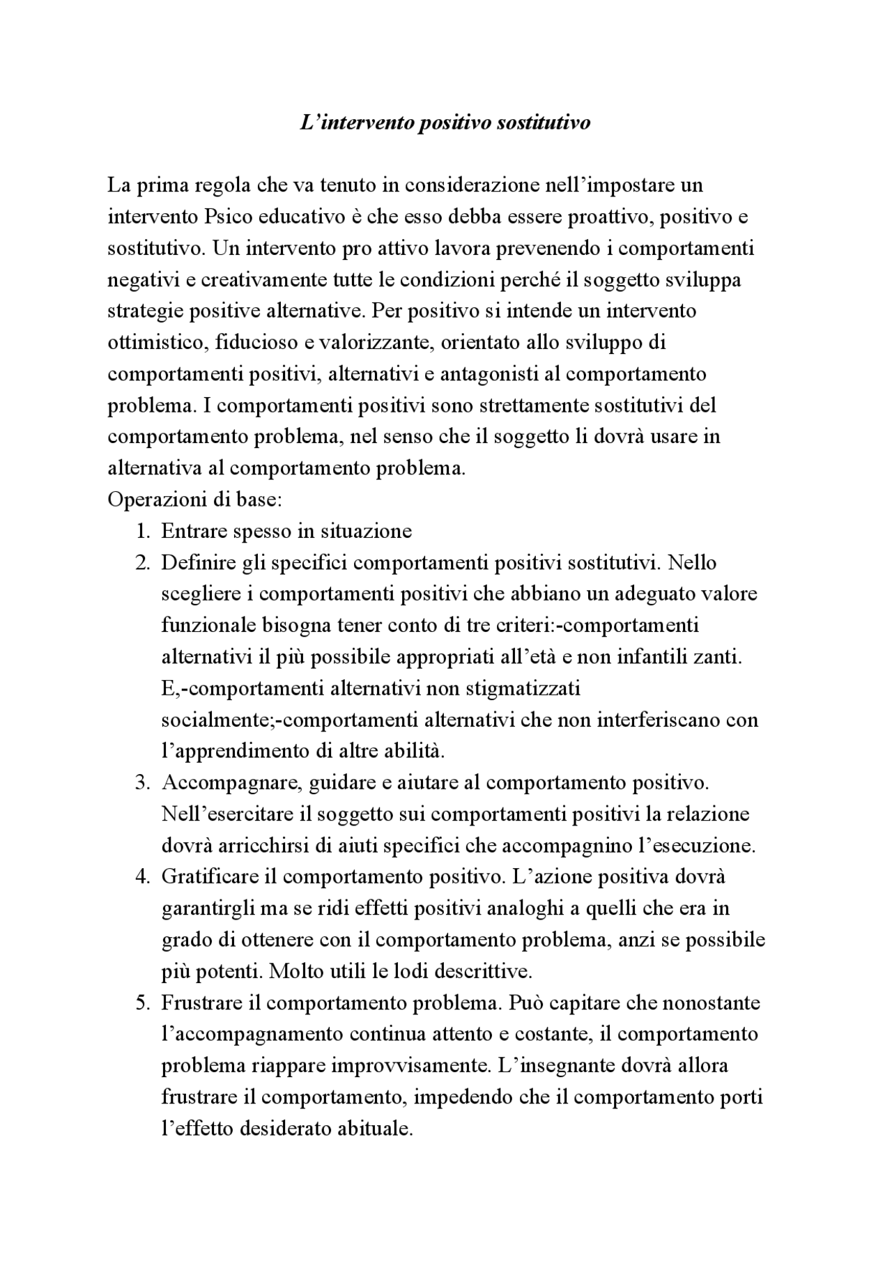 Riassunti Di Didattica Speciale Parte 3 Docsity