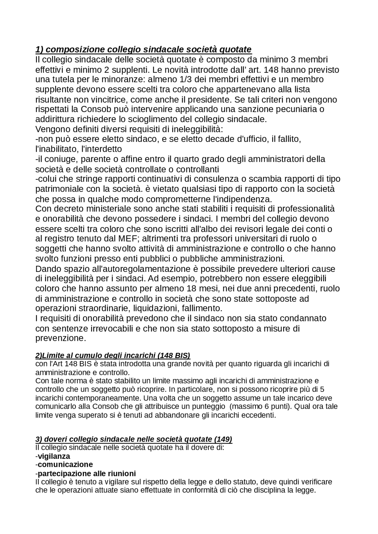 Revisione Aziendale Docsity