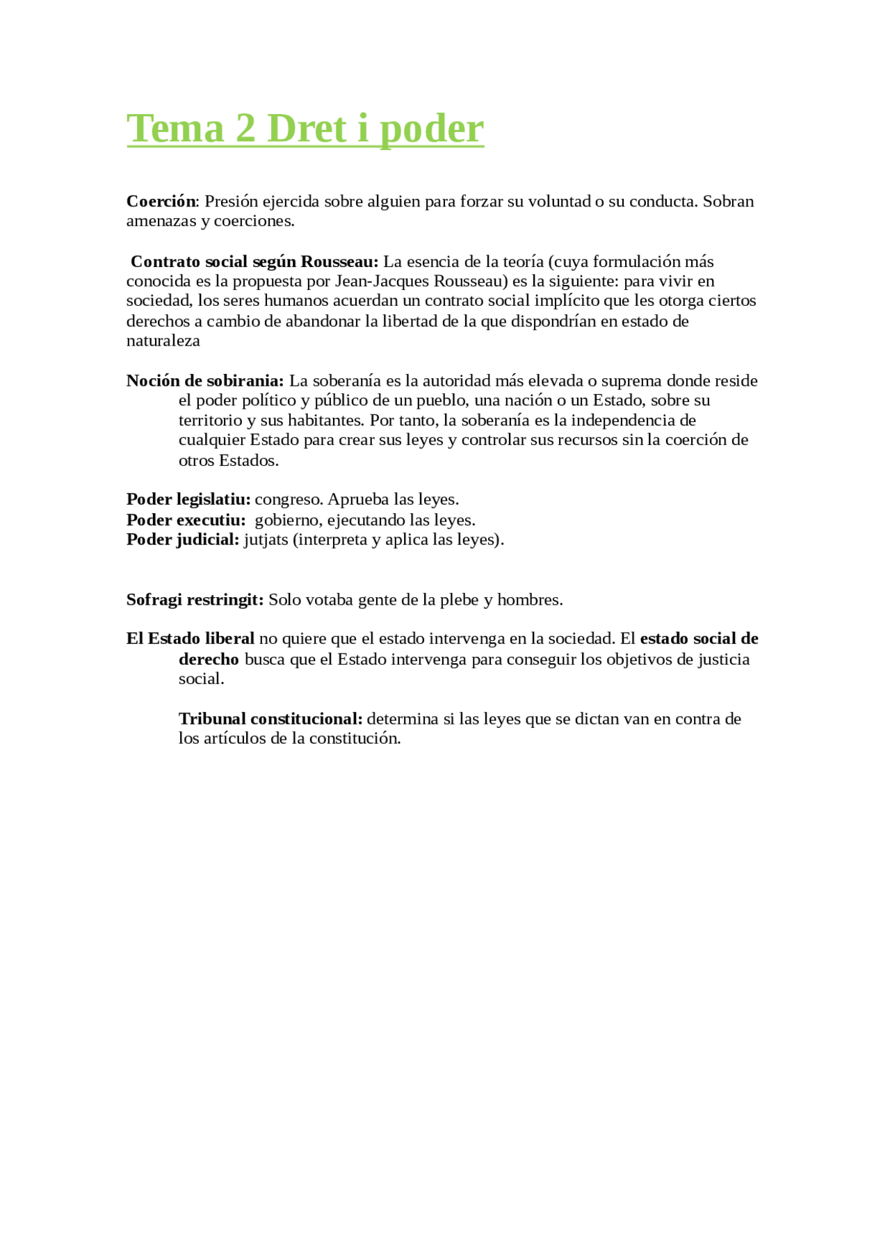 Apuntes Teoria Del Derecho Docsity