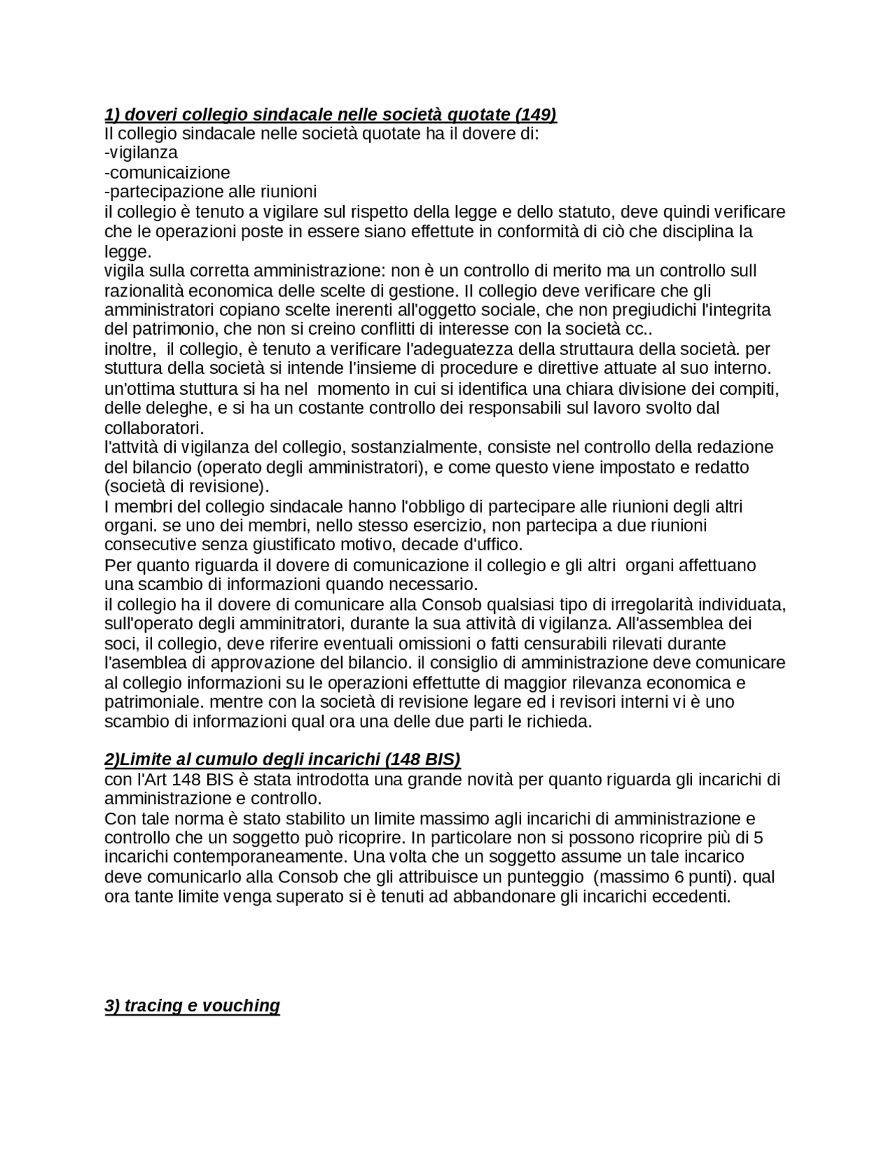 Revisione Aziendale Docsity