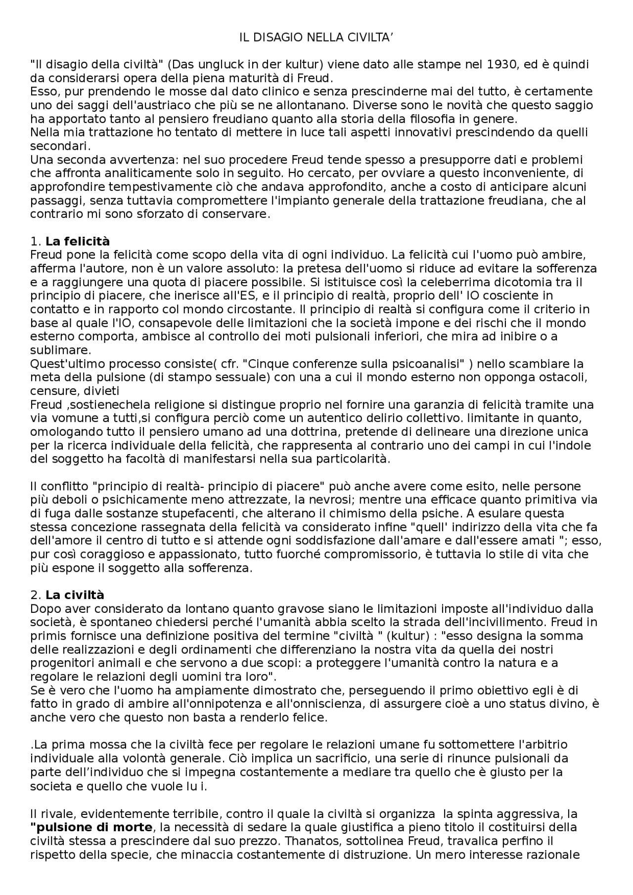 Freud Piu Durkheim Sociologia Dispense Di Sociologia Docsity
