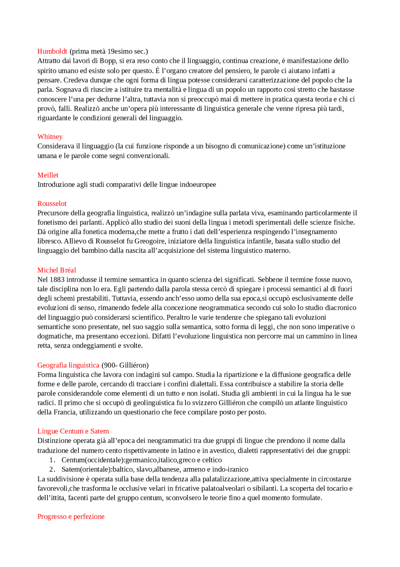 Glottologia 1 Esame Sapienza Docsity