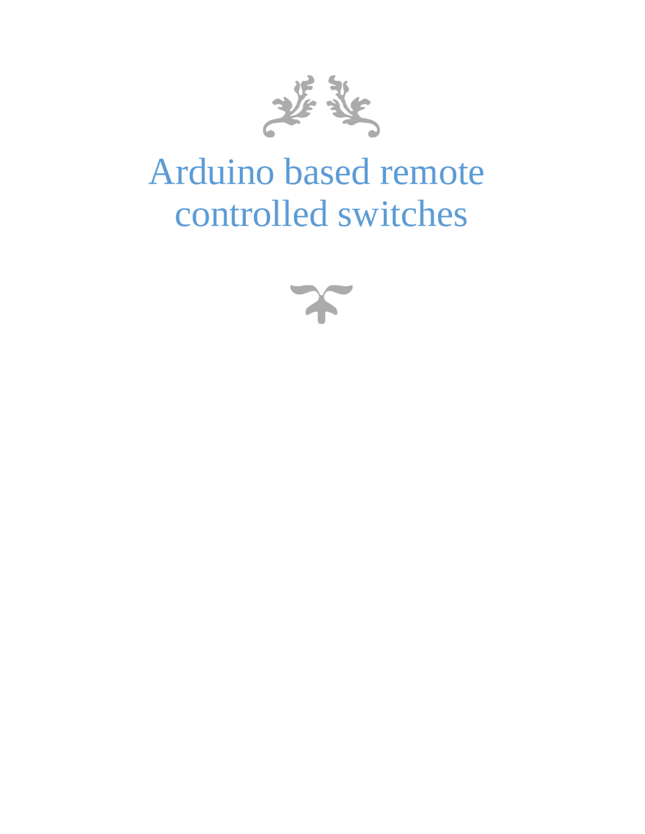 Arduino coding tutorials in C++ - Docsity