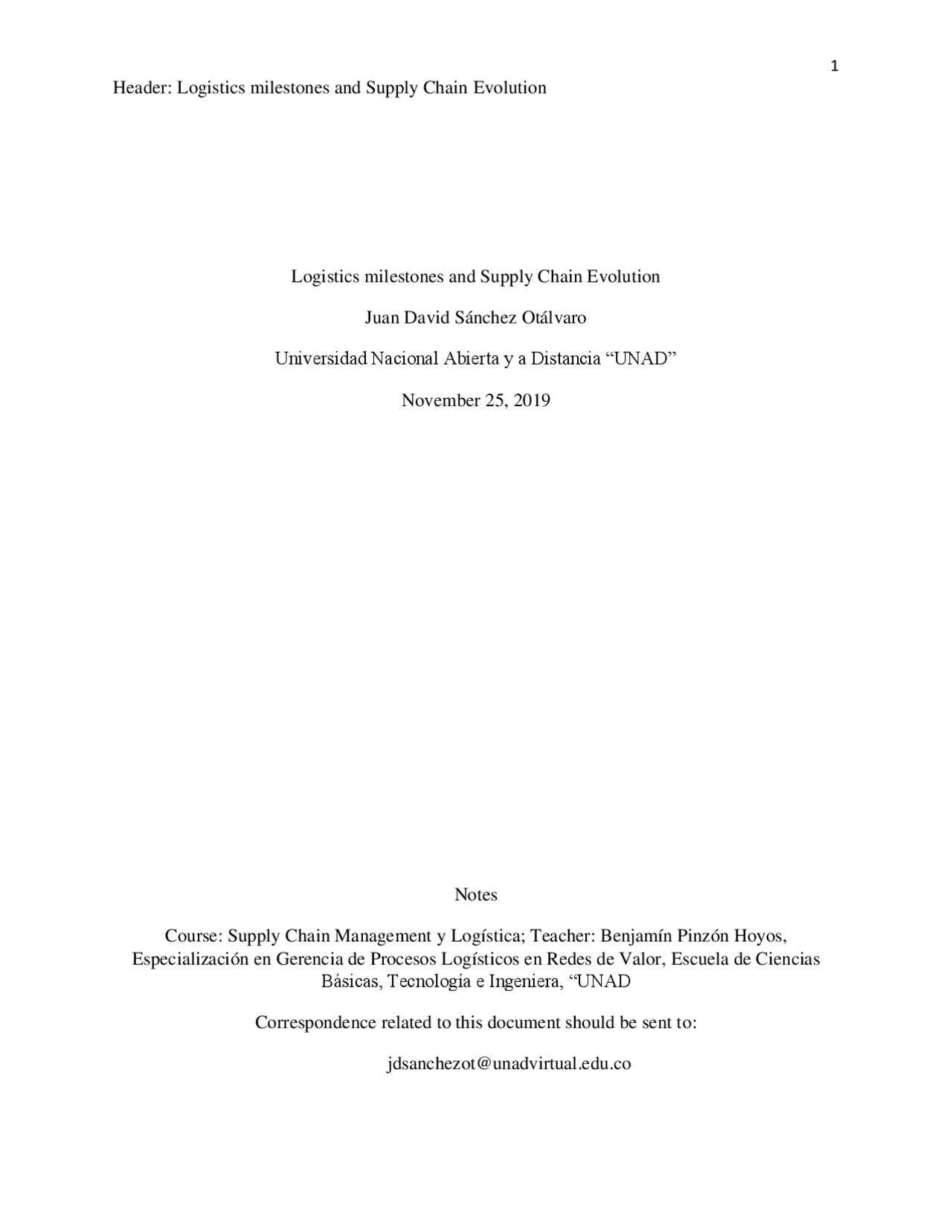 Hitos De La Logistica Resúmenes De Logística Docsity