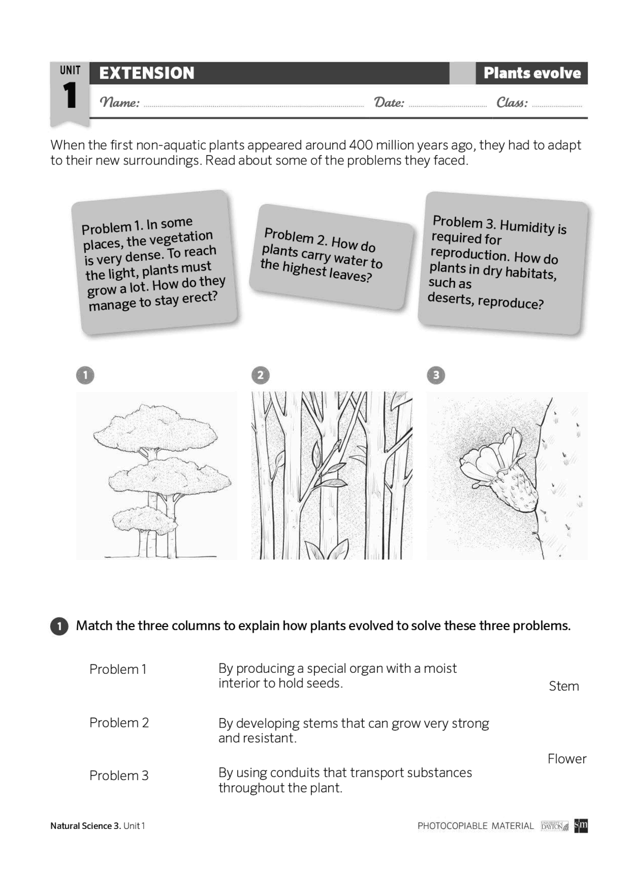 Natural Science 3. Unit 1 - Docsity