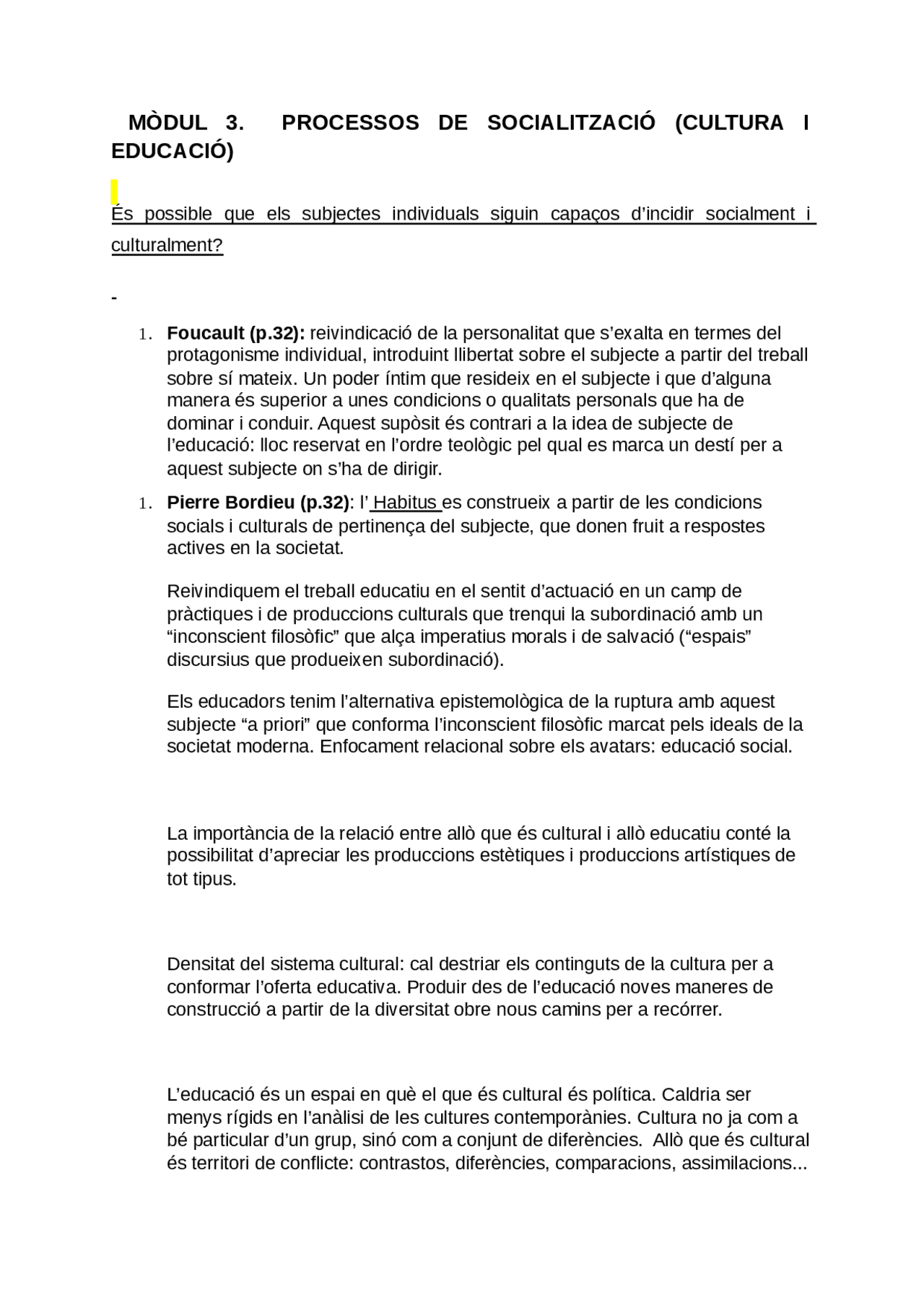 Bases De Acción Socioeducativa Docsity
