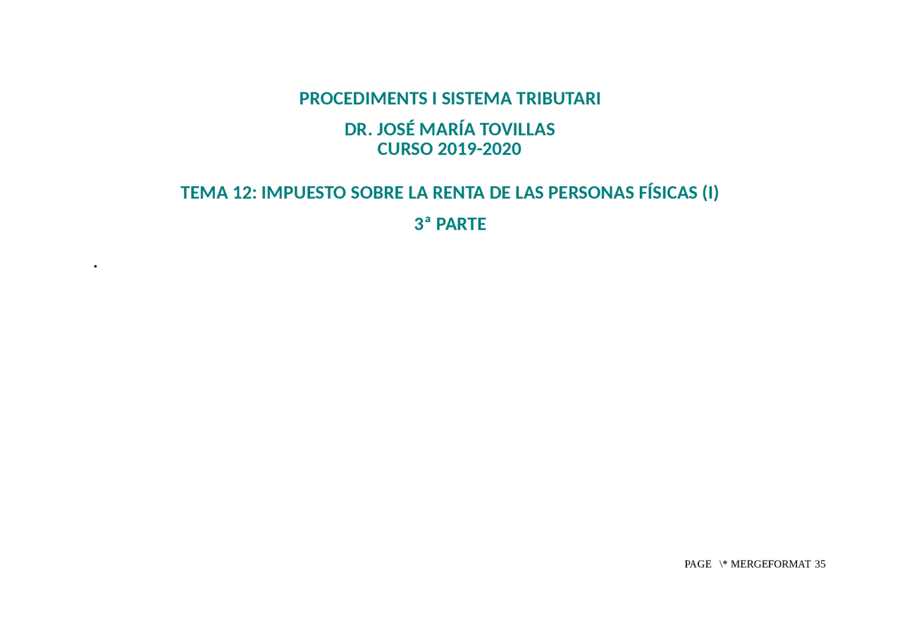 Procedimientos Tributarios Docsity