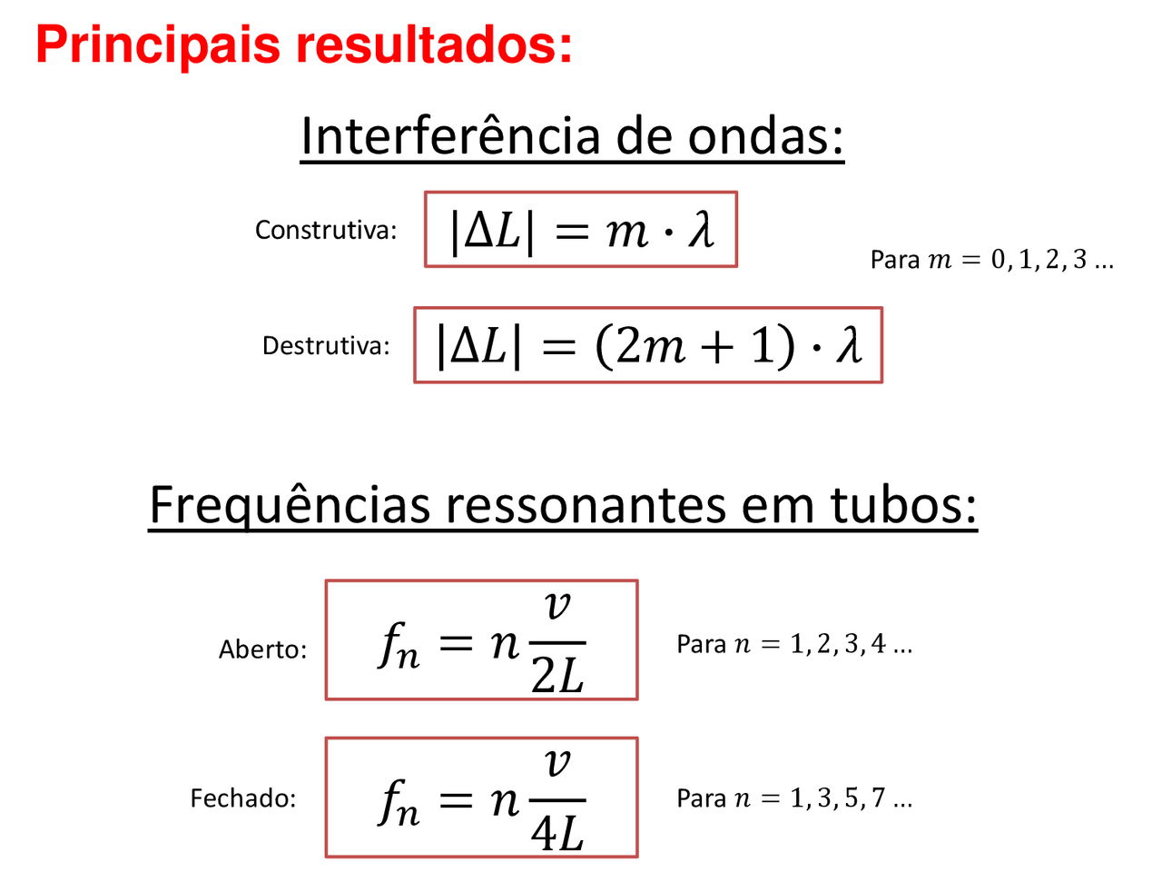 Slide Ondas Sonoras Física 2 Slides Física Docsity