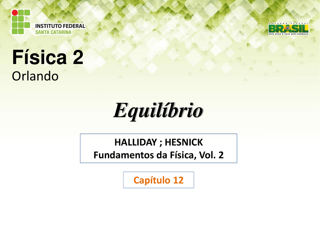 Slide Estática Física 2 Slides Física Docsity
