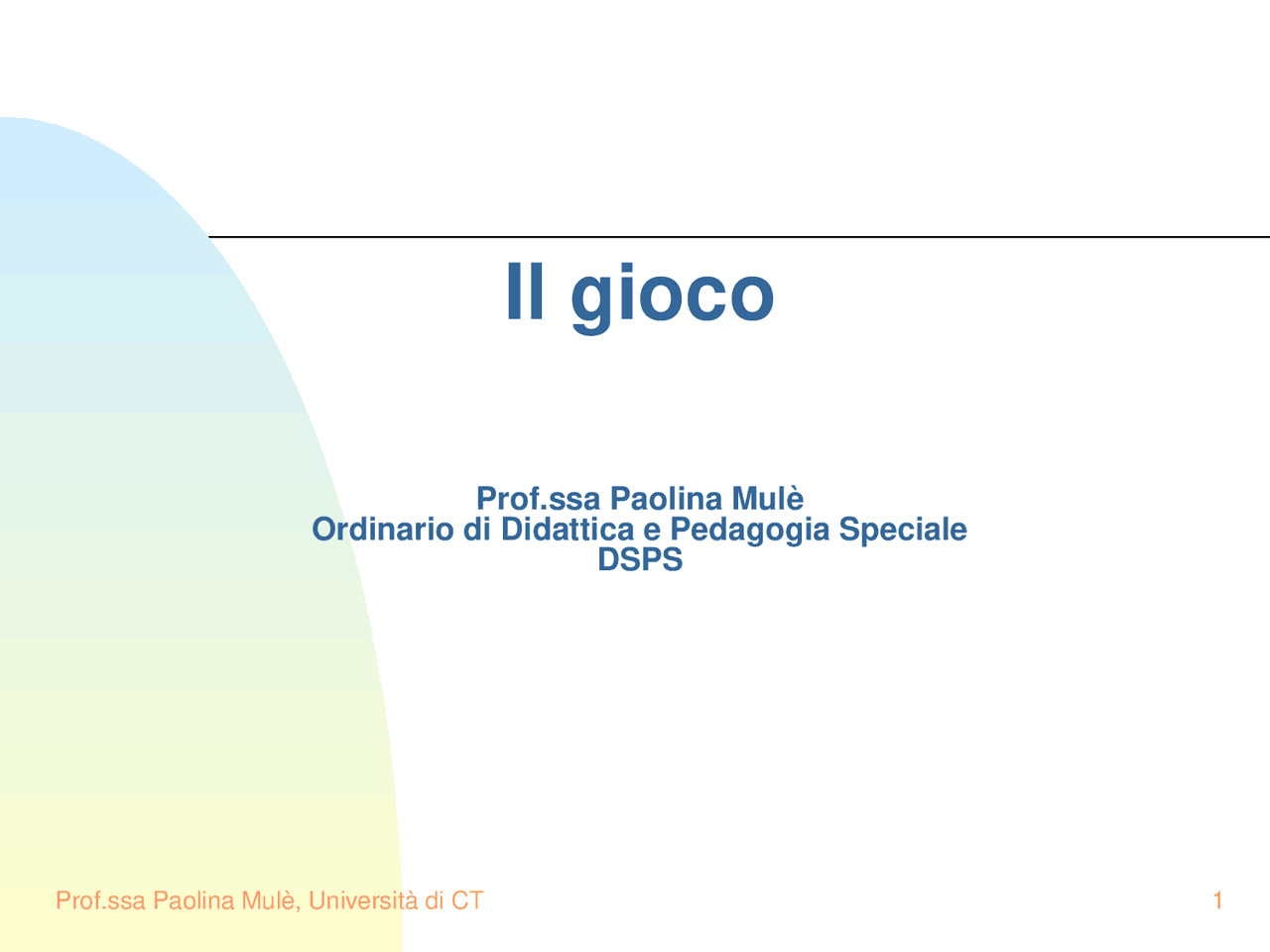 Slides Di Metodologia Del Gioco Docsity