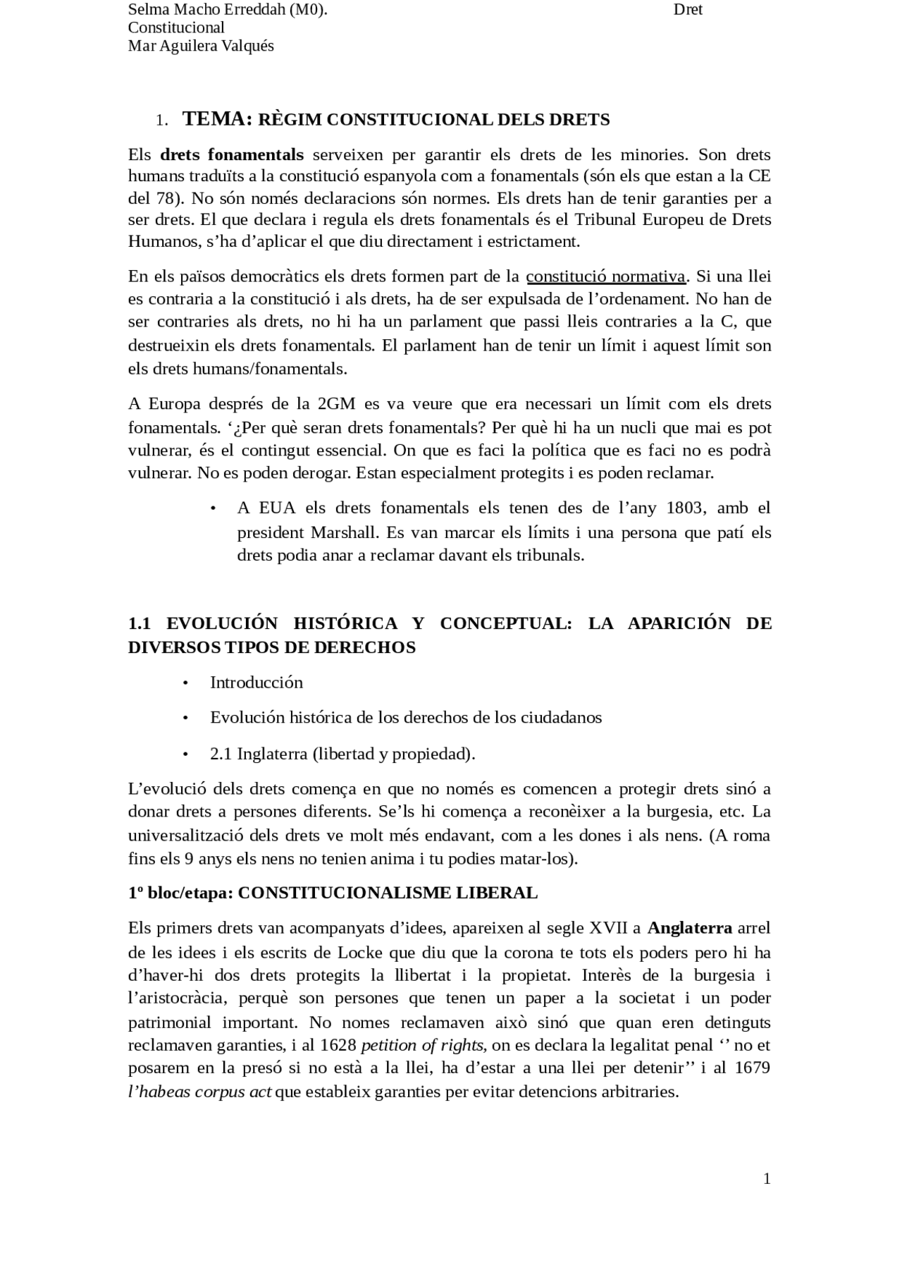 Derecho Constitucional Docsity