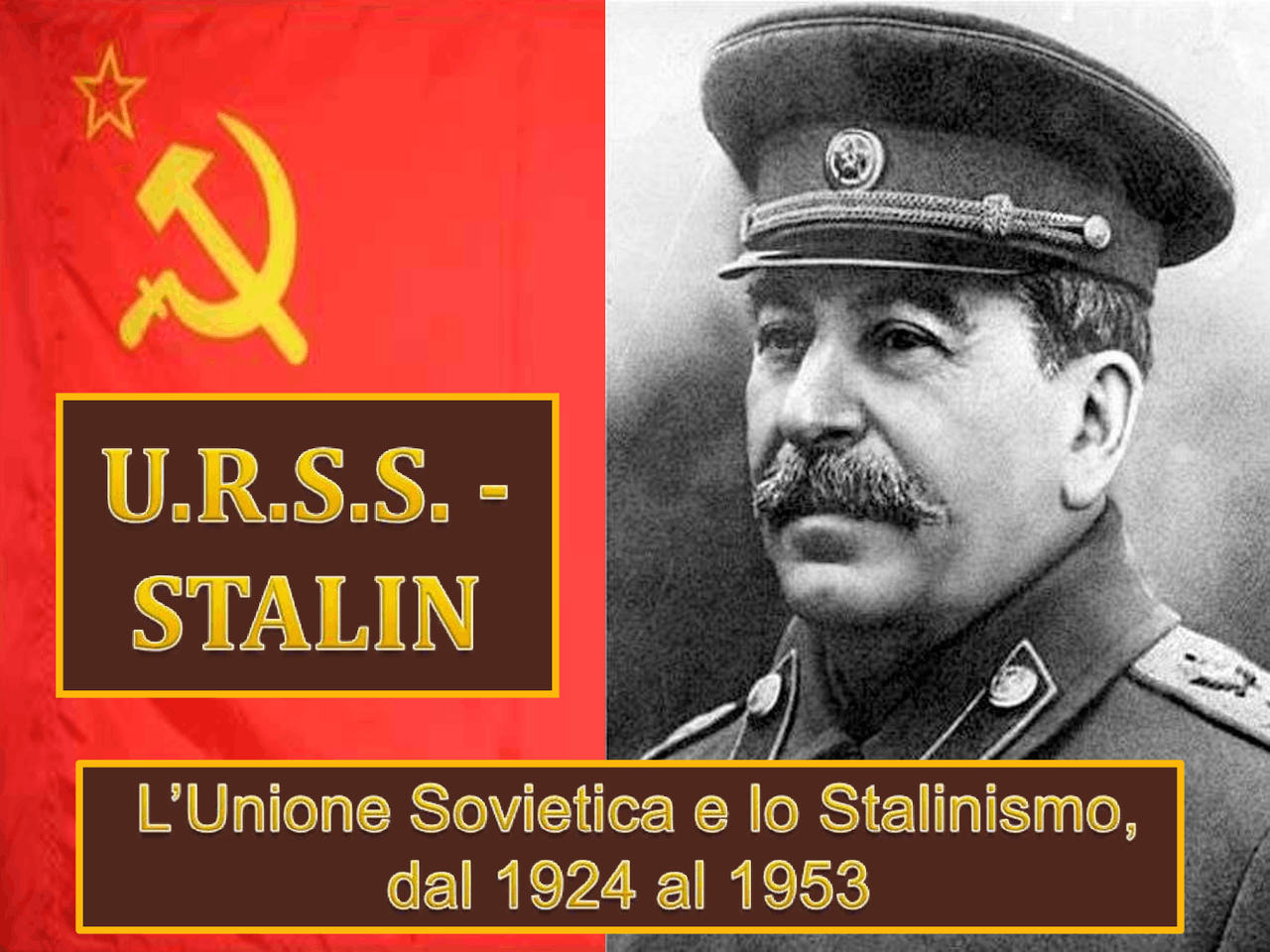 Riassunto Stanlinismo Docsity
