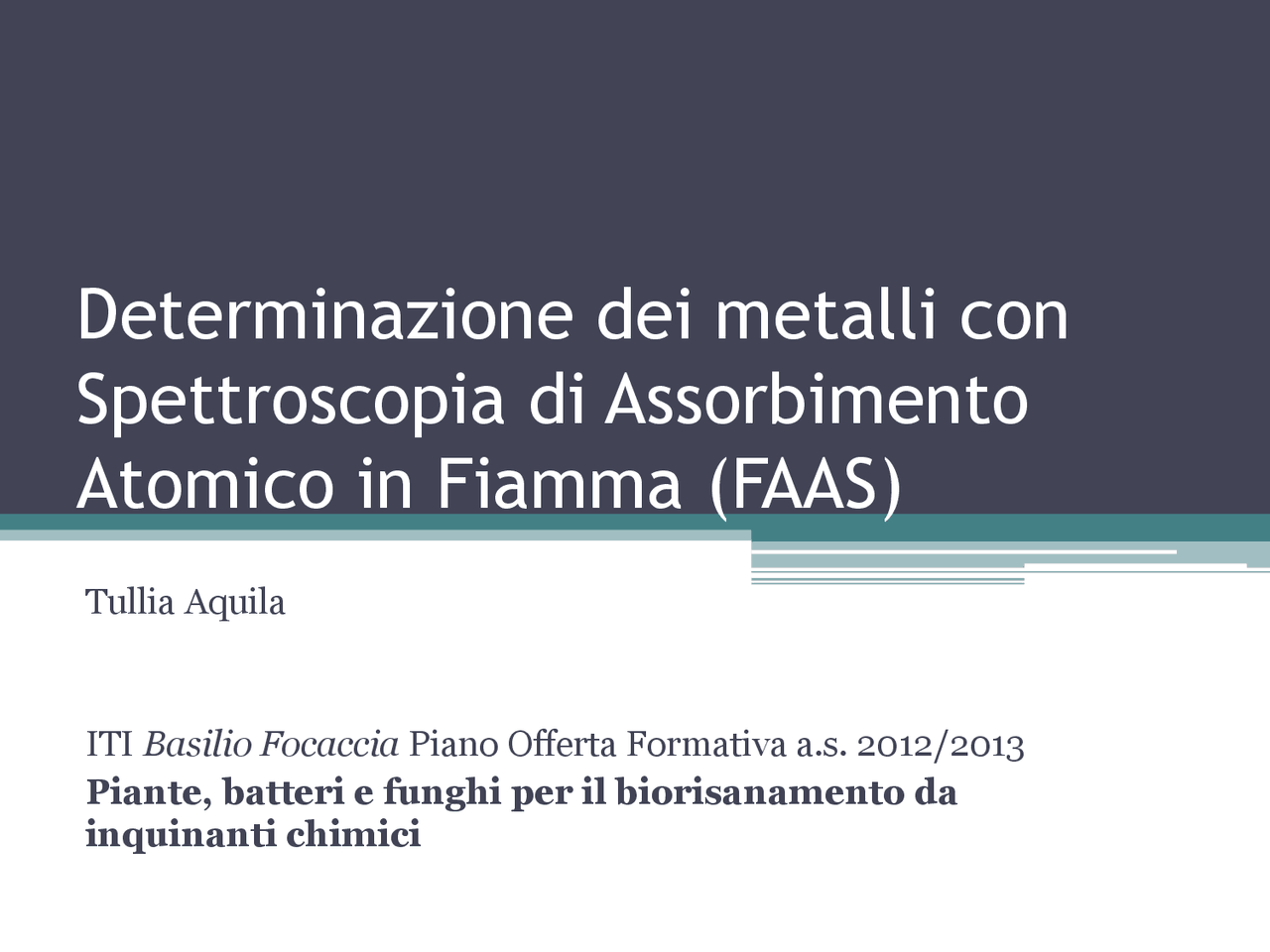 FAAS atomico spectroscopy struttura funzionamento principio scientifico ...