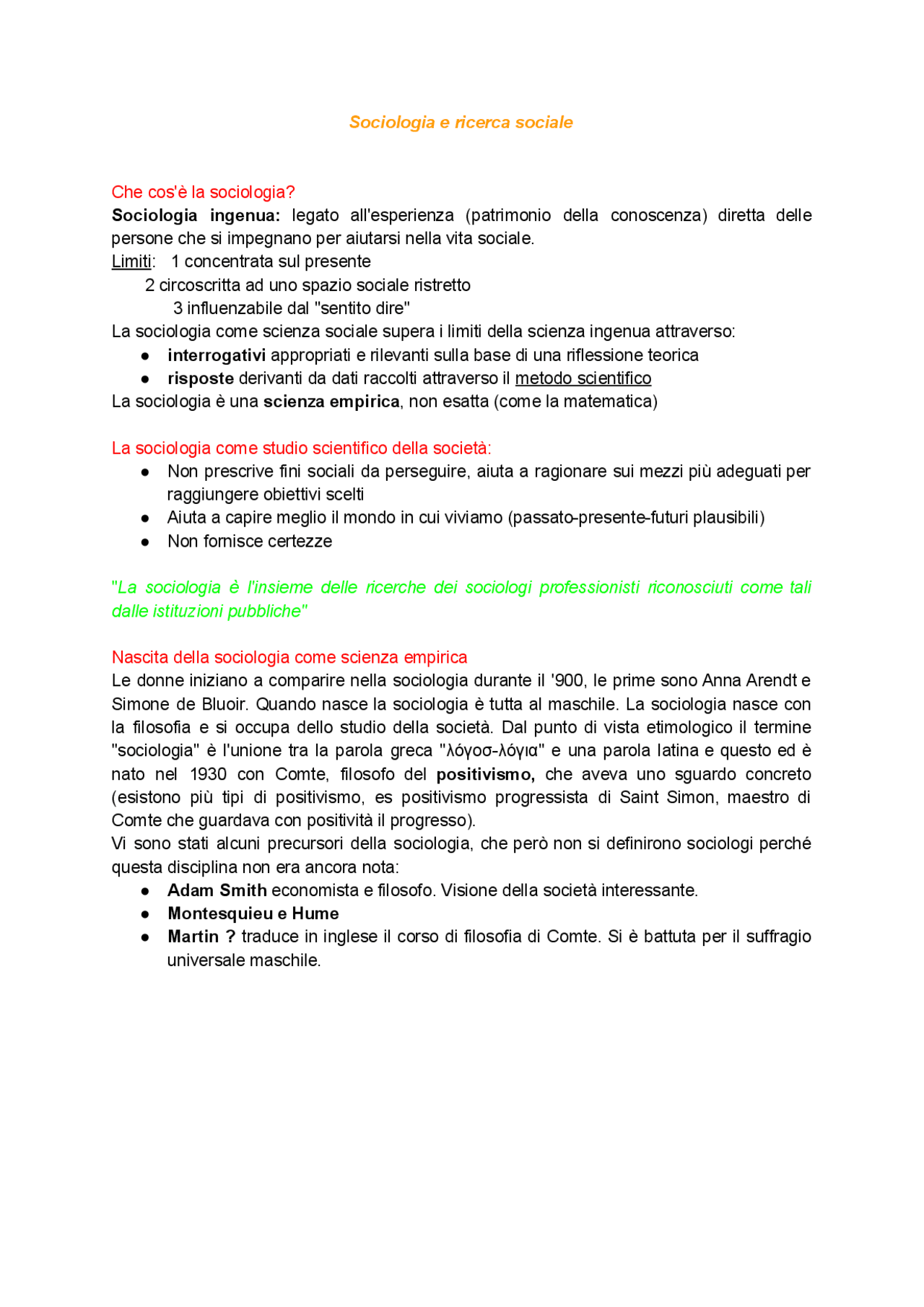 Metodologia Preparazione Prova Desame Docsity